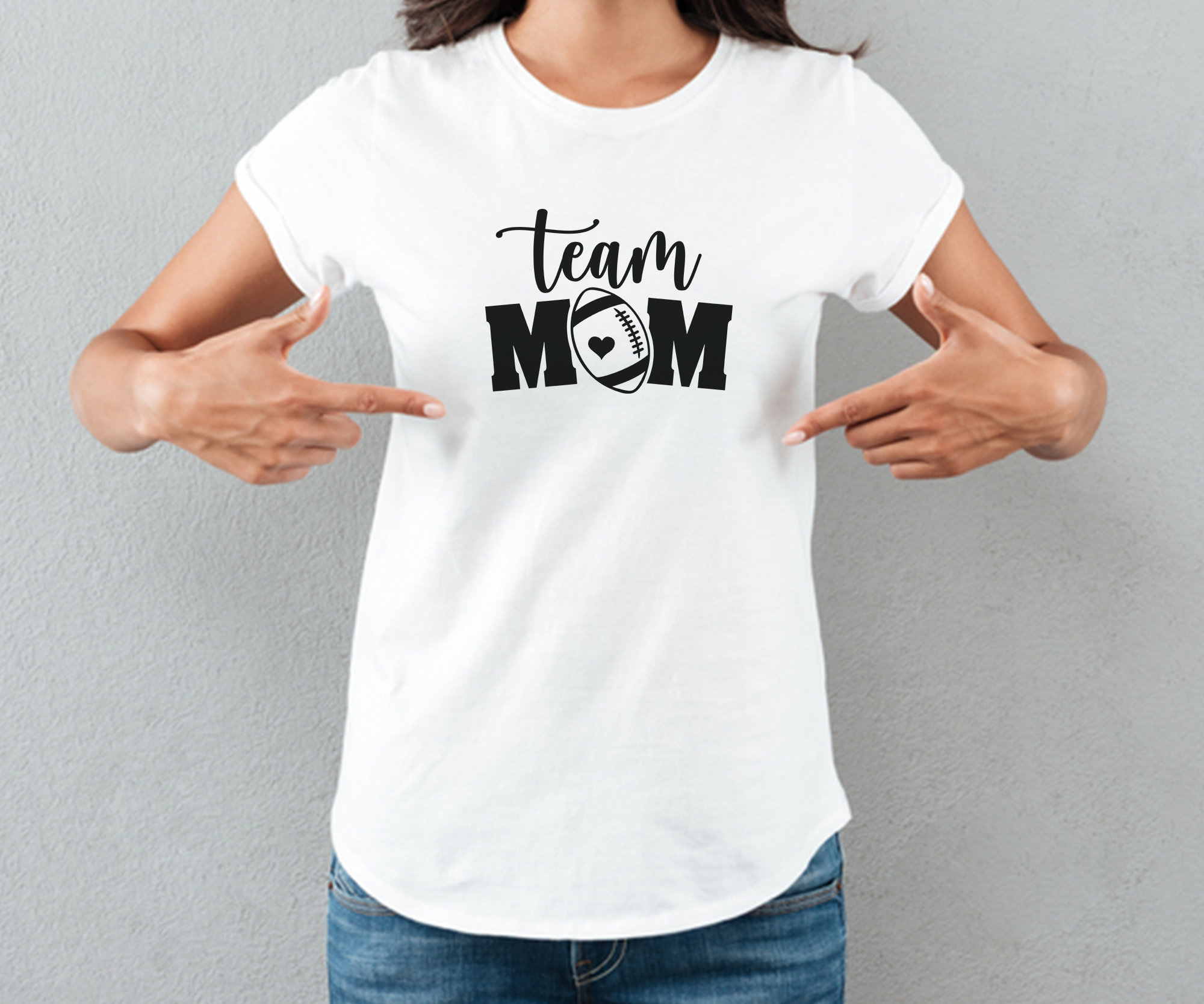 Team Mom Svg Football Mom SVG Football Svg Mom Life Svg - Etsy