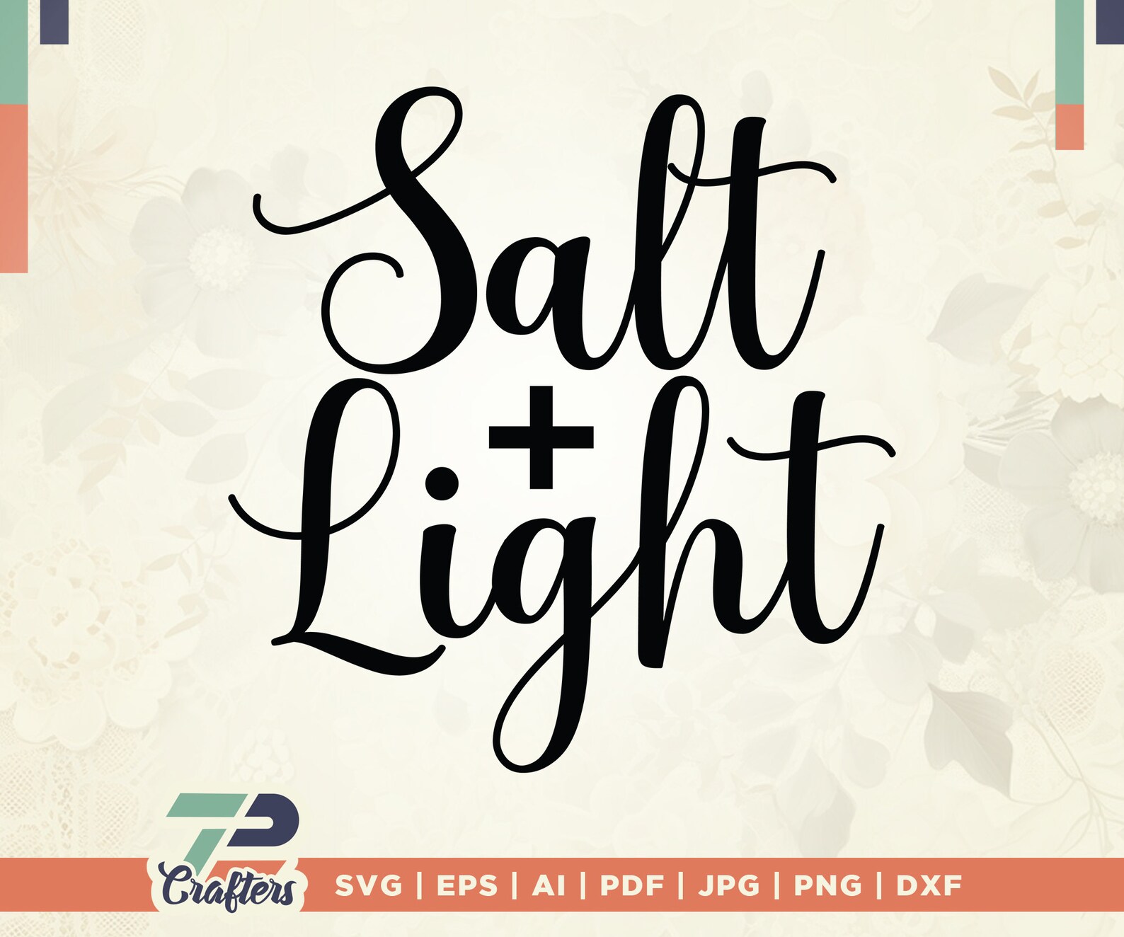 Salt Light SVG Christian Svg Jesus Svg Bible Svg - Etsy