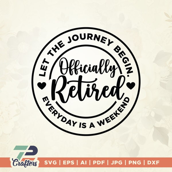Retirement Svg - Etsy