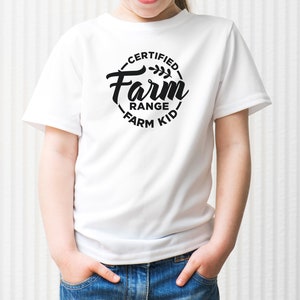 Free Range Farm Kid Svg, Farm Kid Svg, Ranch Kid Svg, Life on the Farm ...
