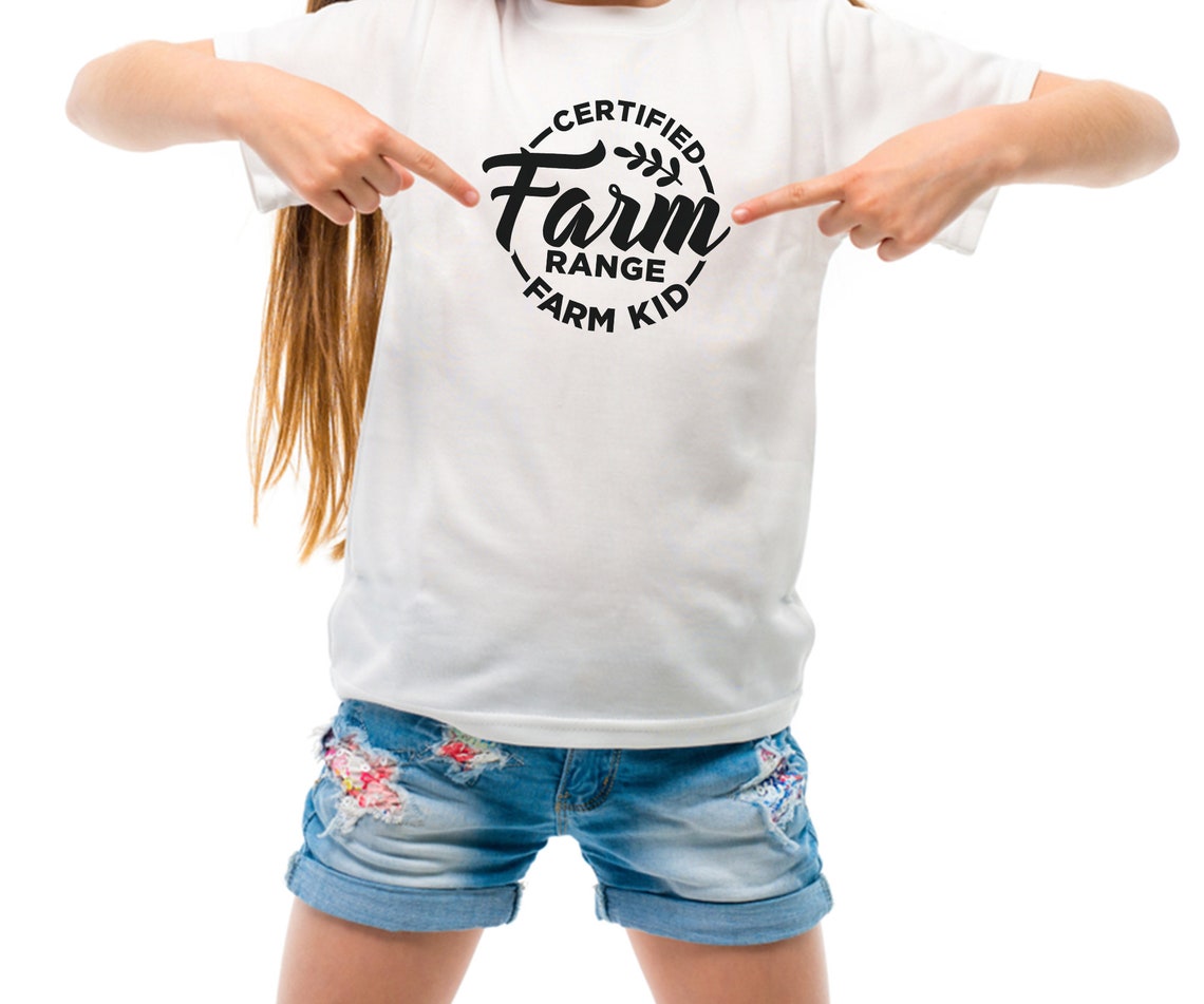 Free Range Farm Kid Svg Farm Kid Svg Ranch Kid Svg Life on - Etsy