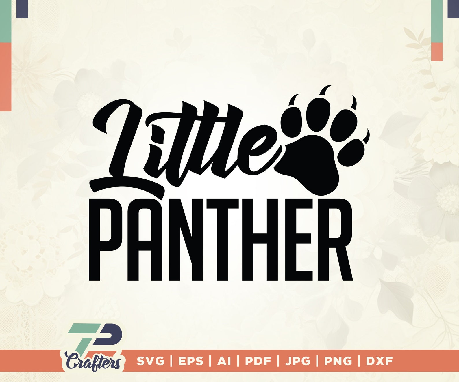 Little Panther Paw Svg Panther Svg Little Panther Svg - Etsy