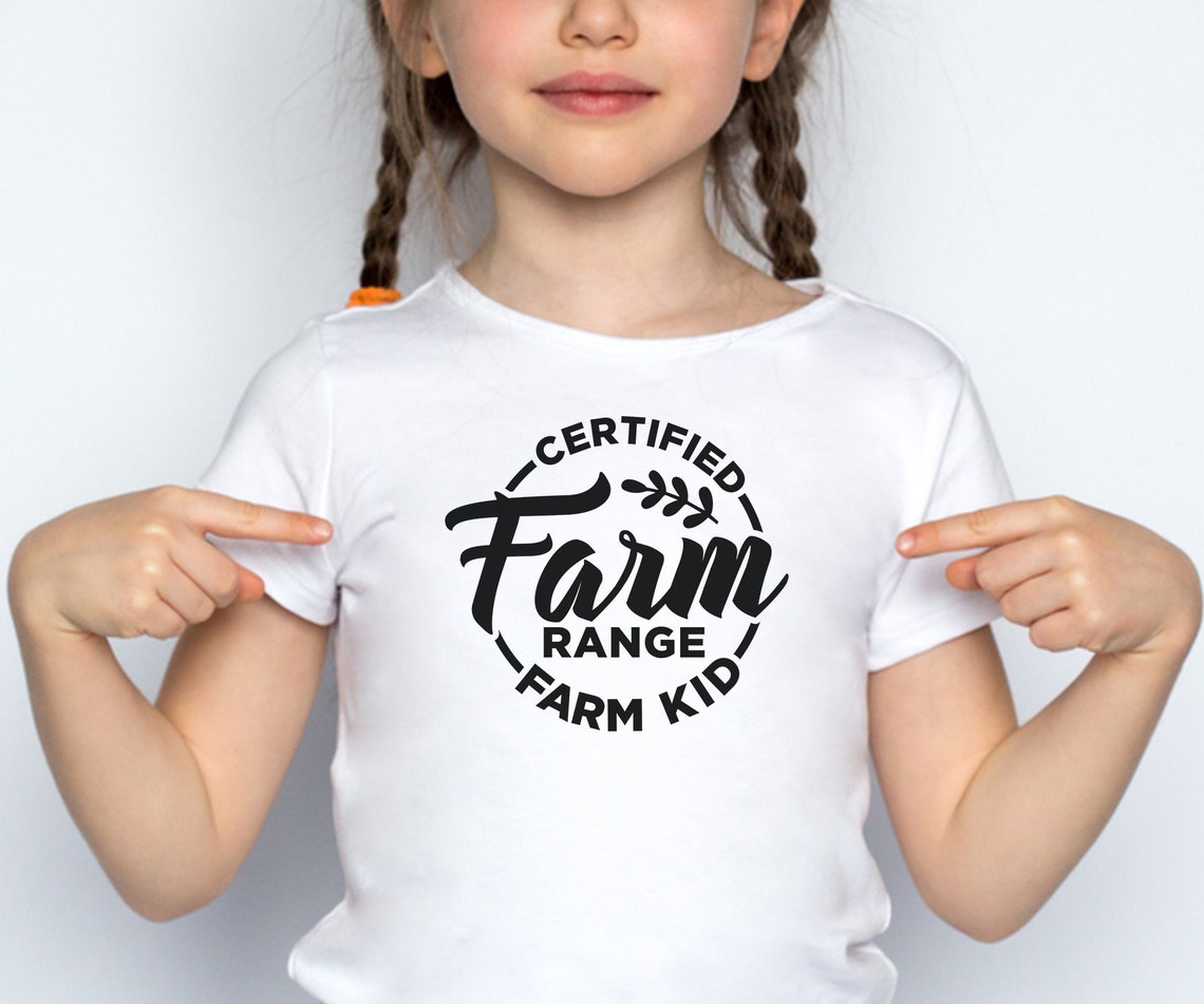 Free Range Farm Kid Svg Farm Kid Svg Ranch Kid Svg Life on - Etsy