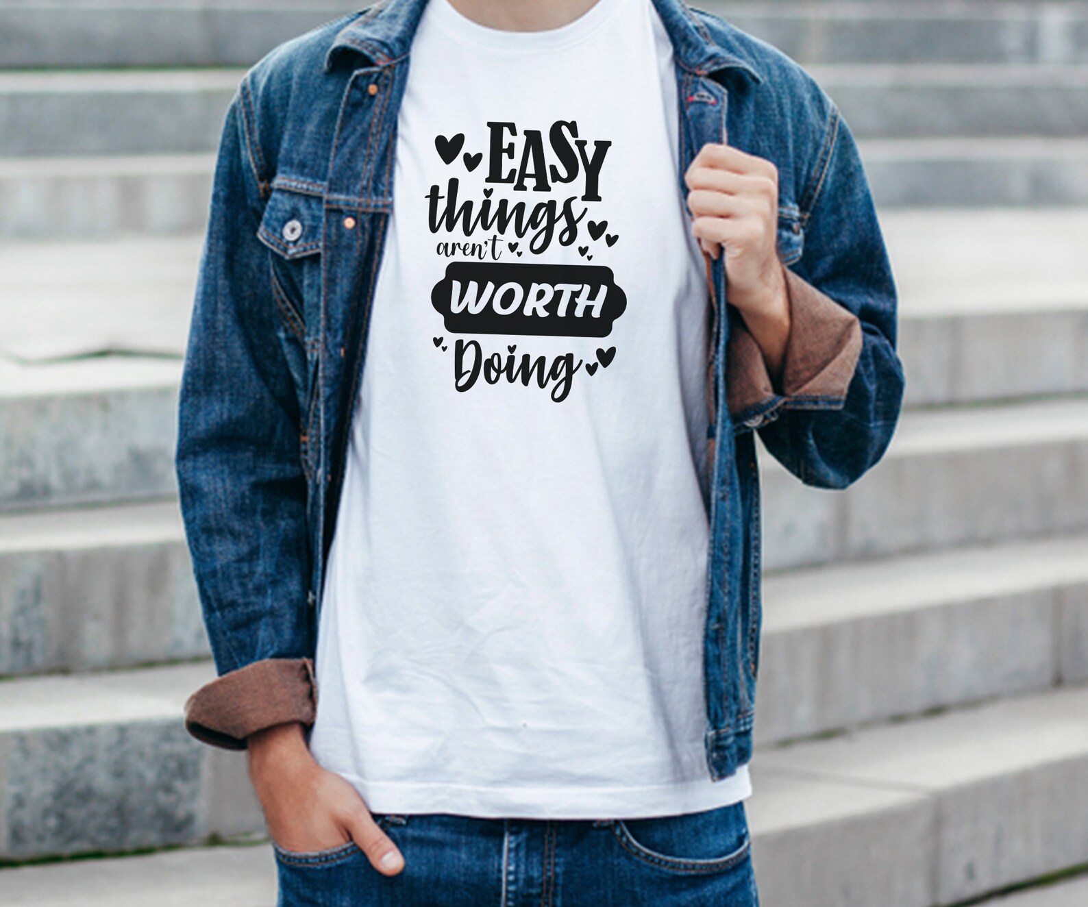 Easy Things Are Nt Worth Doing Svg, Worth Svg, Easy Things Svg, Doing ...