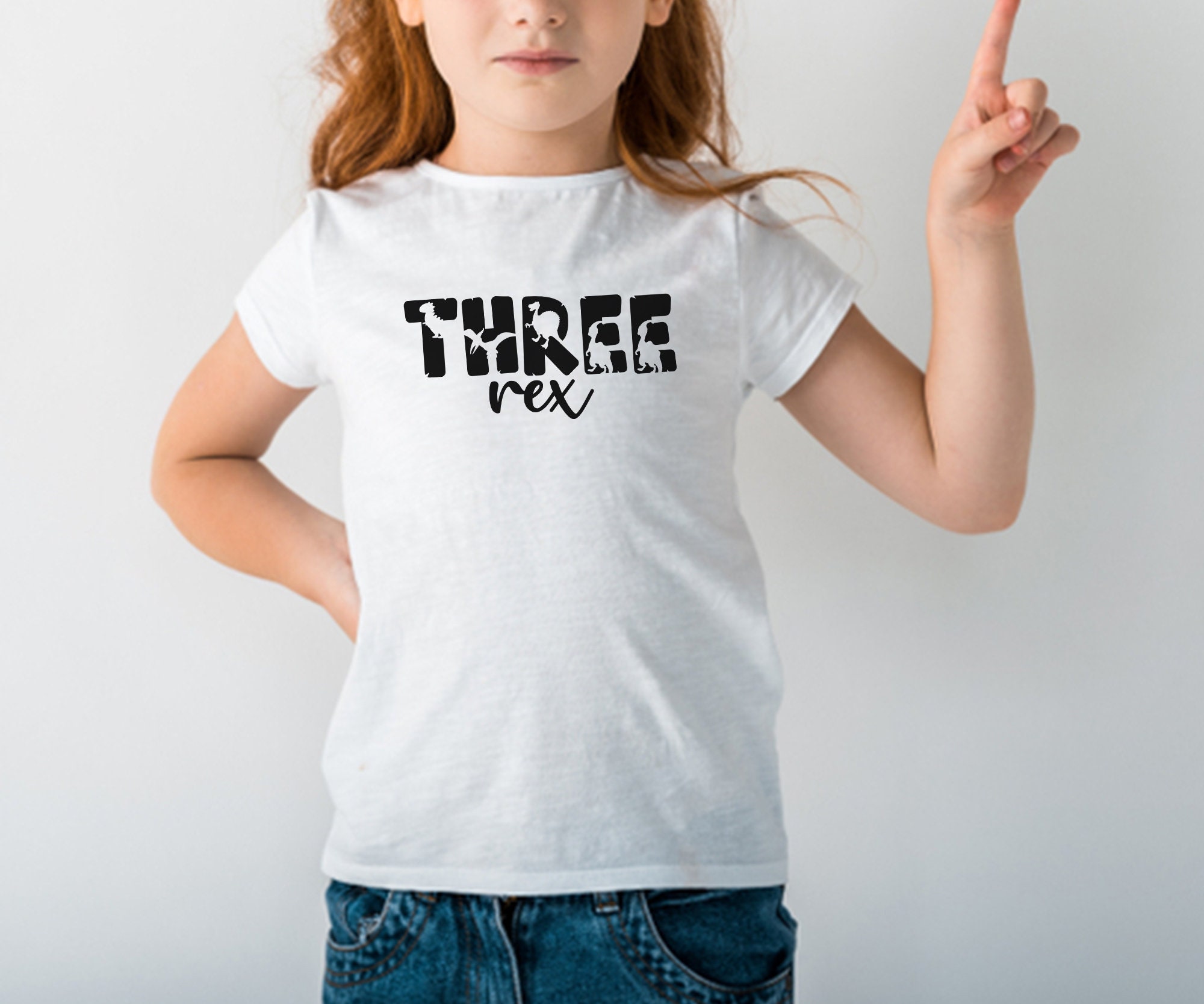 Three Rexes Svg, Three Rex Birthday Svg, Three T Rex Svg, Birthday Kid ...