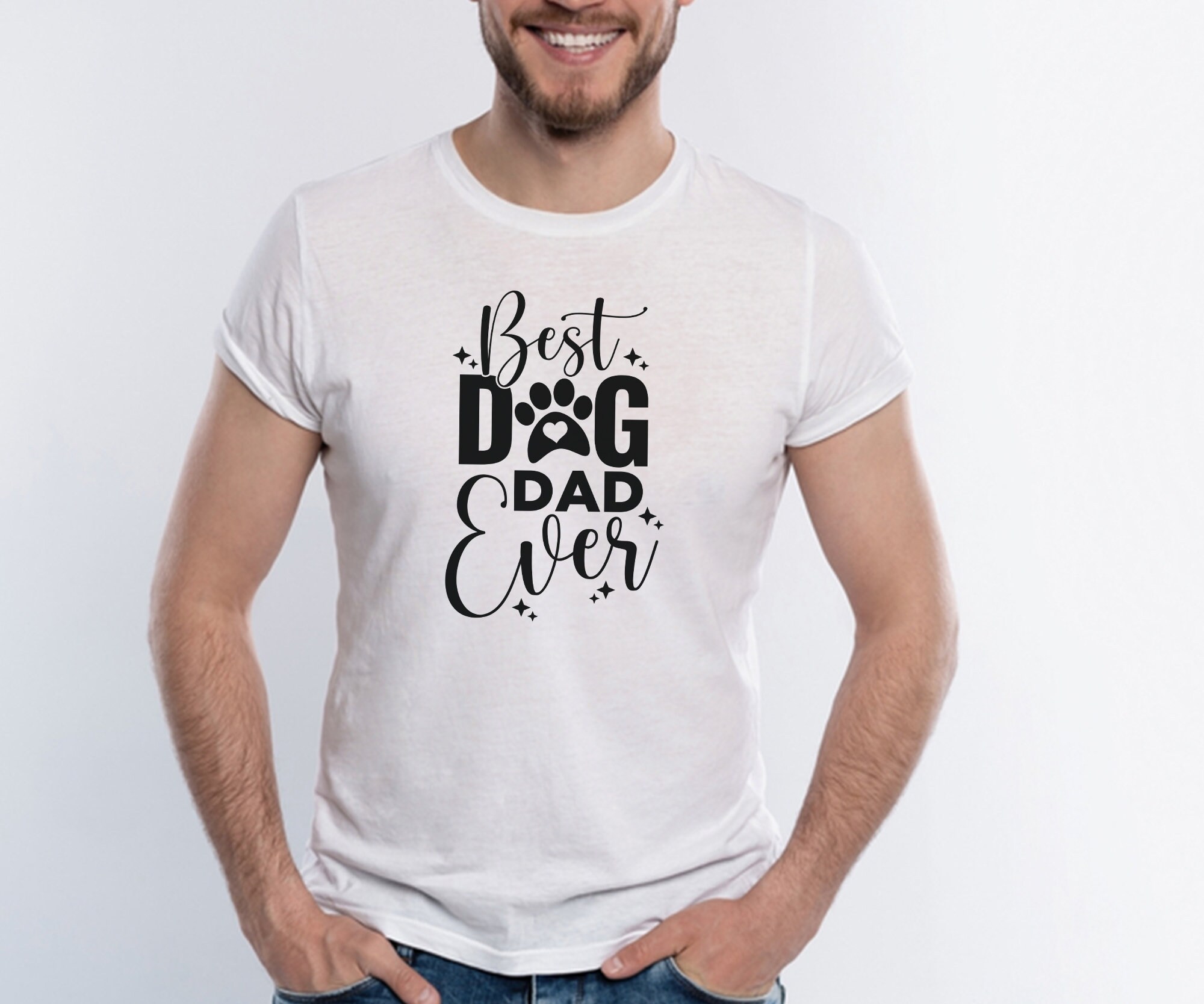 Best Dog Dad Ever SVG, Best Dad Svg, Best Dog Svg, Ever Svg, Dog Svg ...