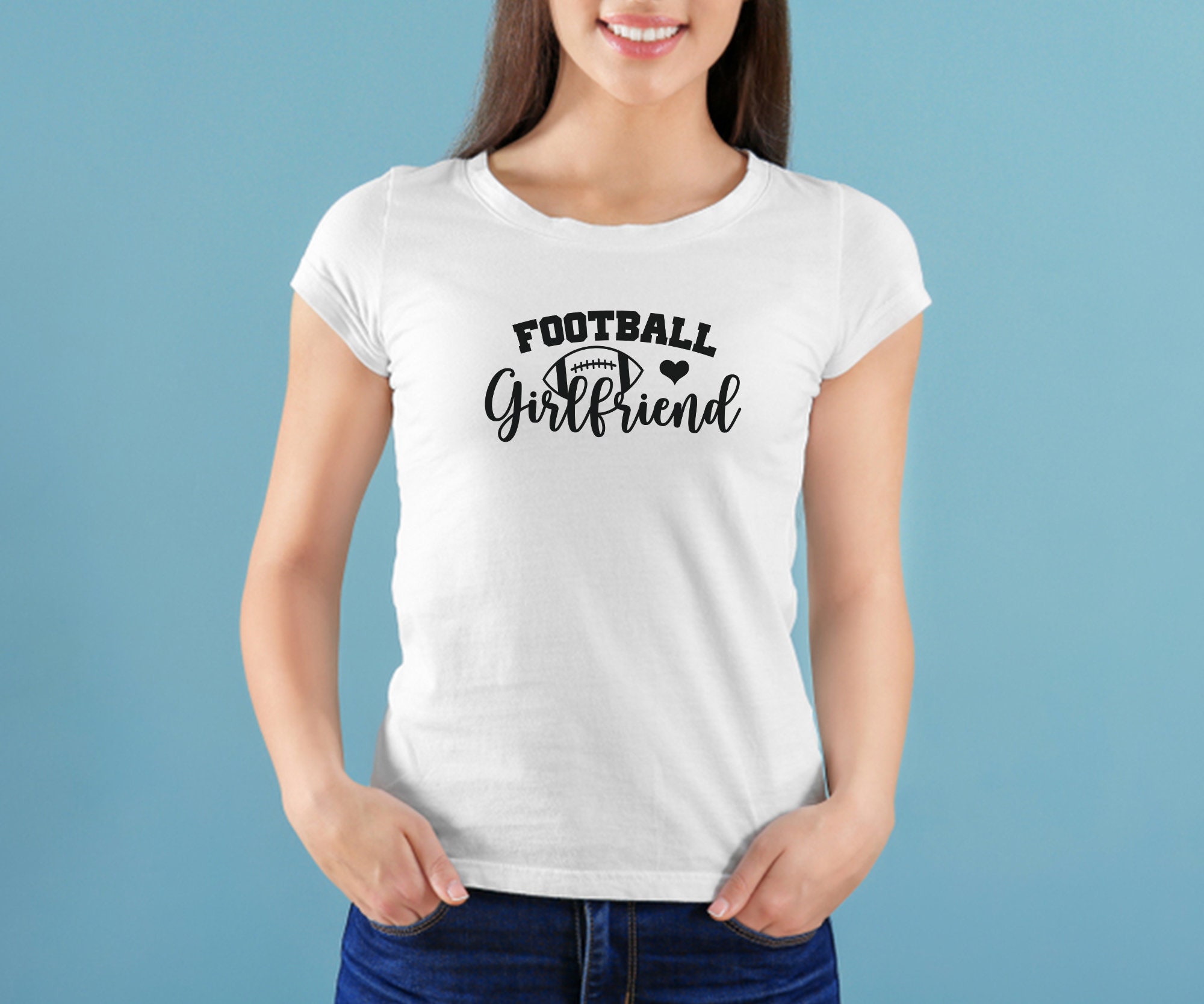 Football Girlfriend Svg Girlfriend Svg Football Svg Sports - Etsy