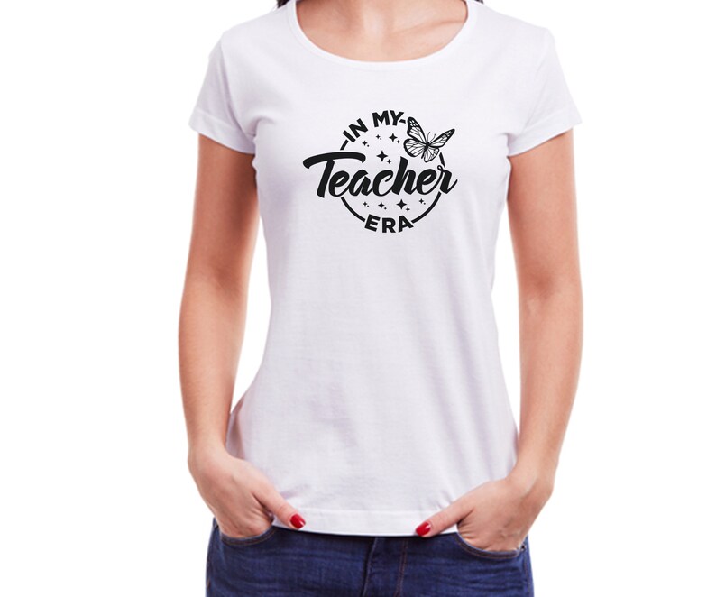 In My Teacher Era Svg, Custom Name Teacher Png, Teacher Appreciation, Teacher Gift, in My Cool ...