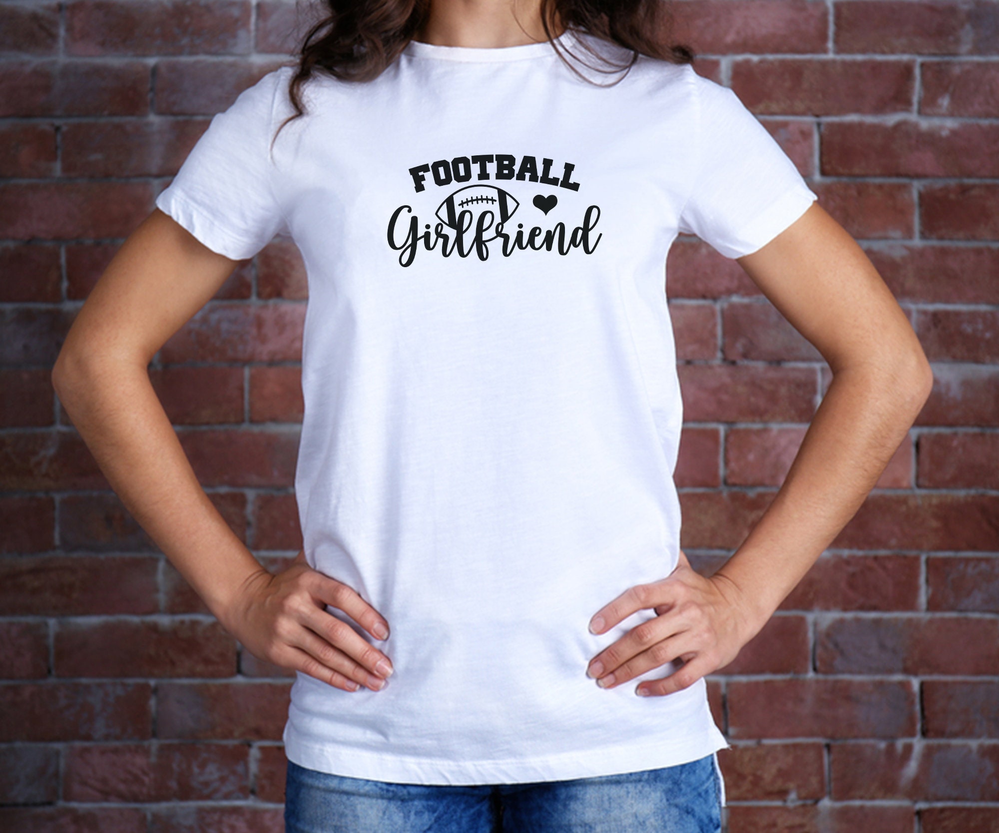 Football Girlfriend Svg Girlfriend Svg Football Svg Sports - Etsy