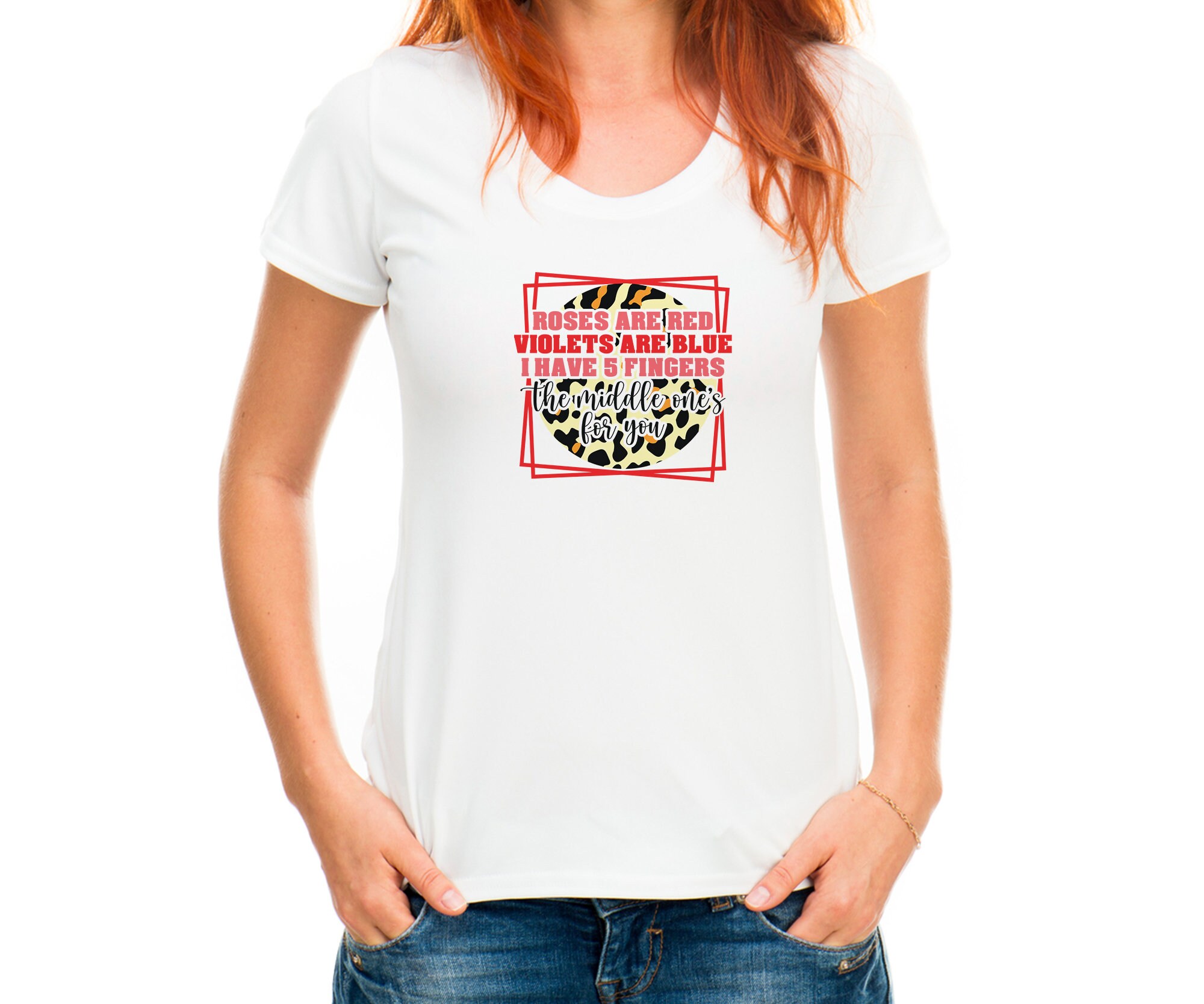 Roses Are Red Middle Finger for You Png, Print File for Sublimation ...