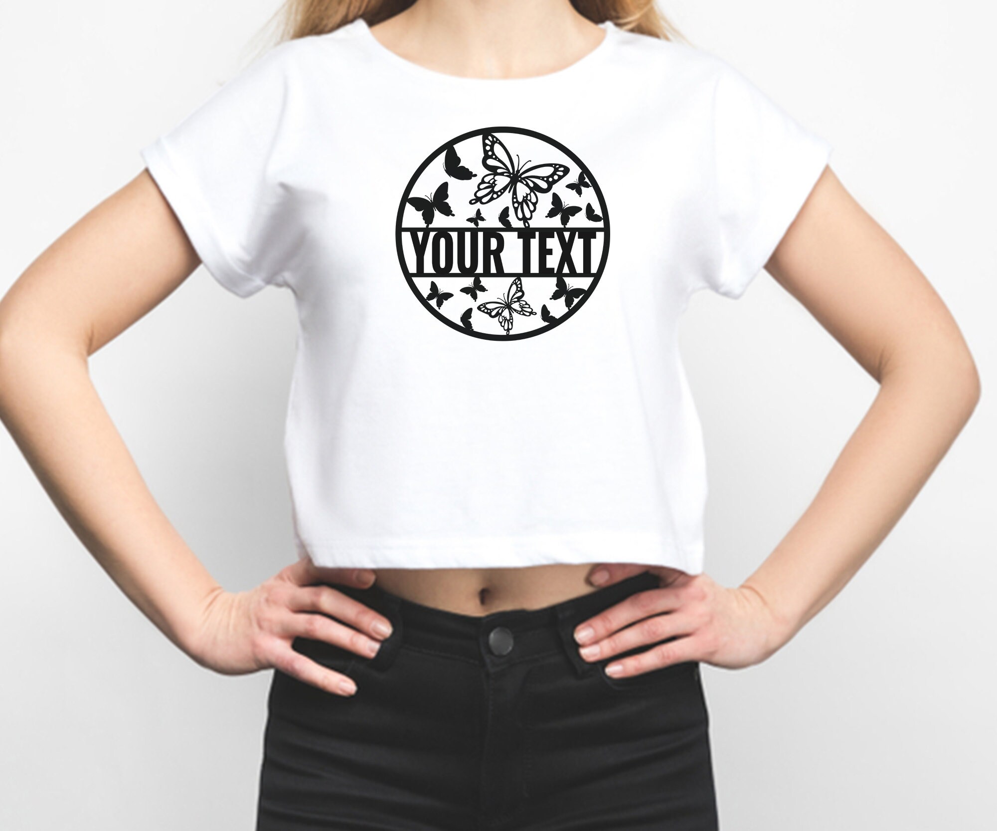 Butterfly Name Sign SVG Nature Themed Door or Wall Hanger - Etsy