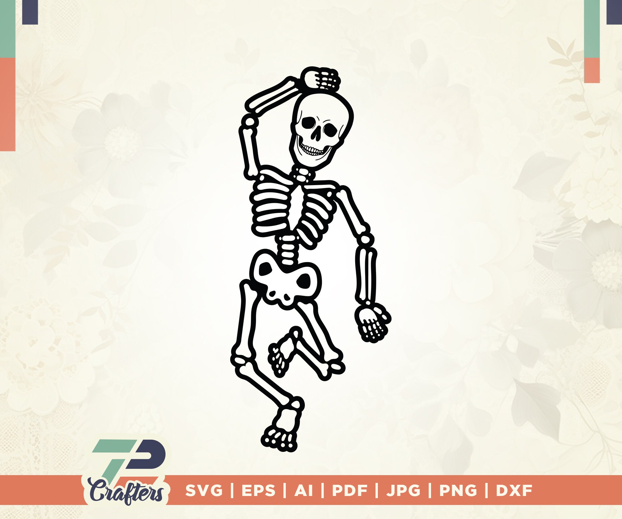 Dancing Skeleton Svg Dancing Svg Skeleton Svg T-shirts - Etsy
