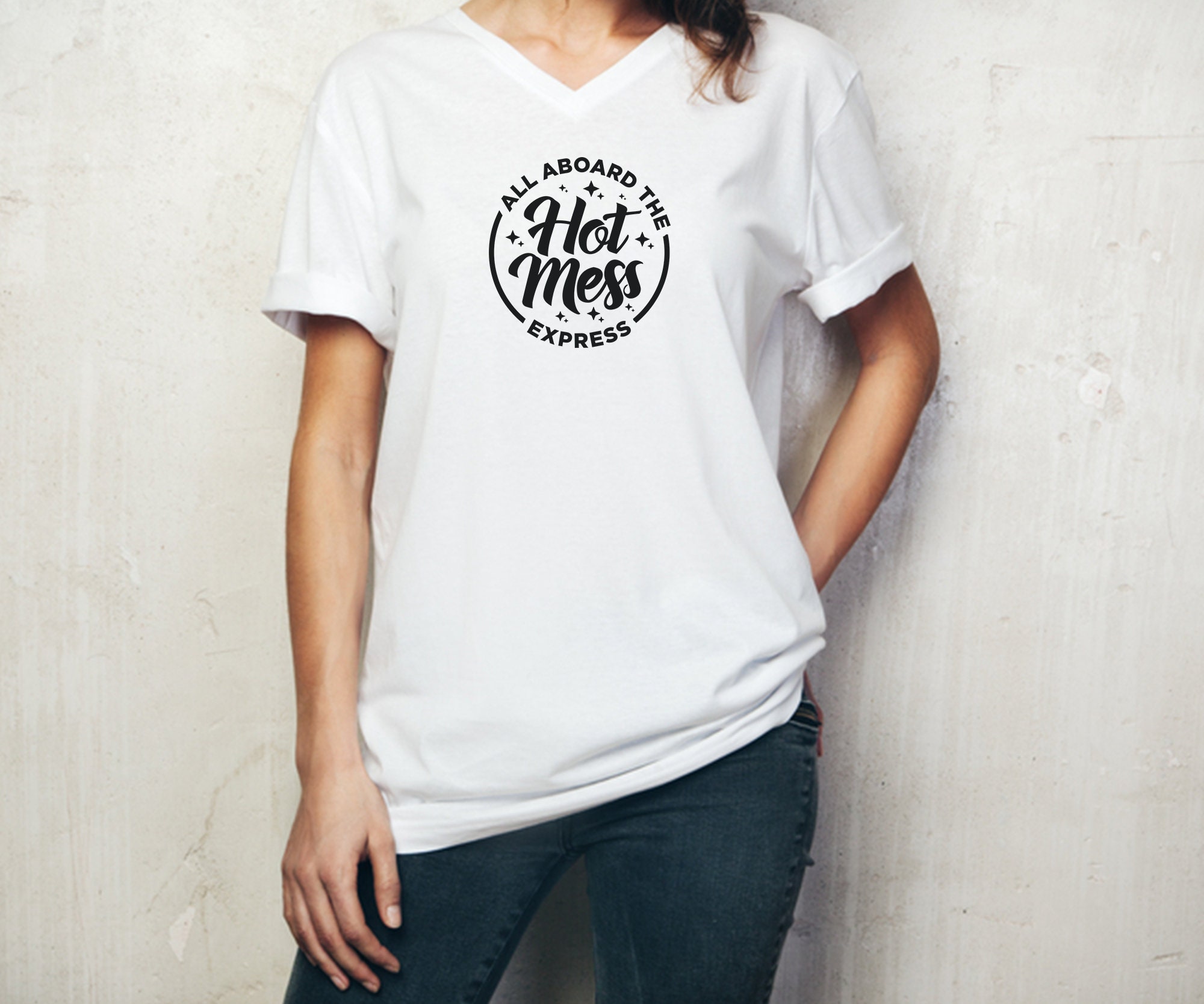 All Aboard the Hot Mess Express Svg, Mom Hot Mess Svg, Mom Life Svg ...