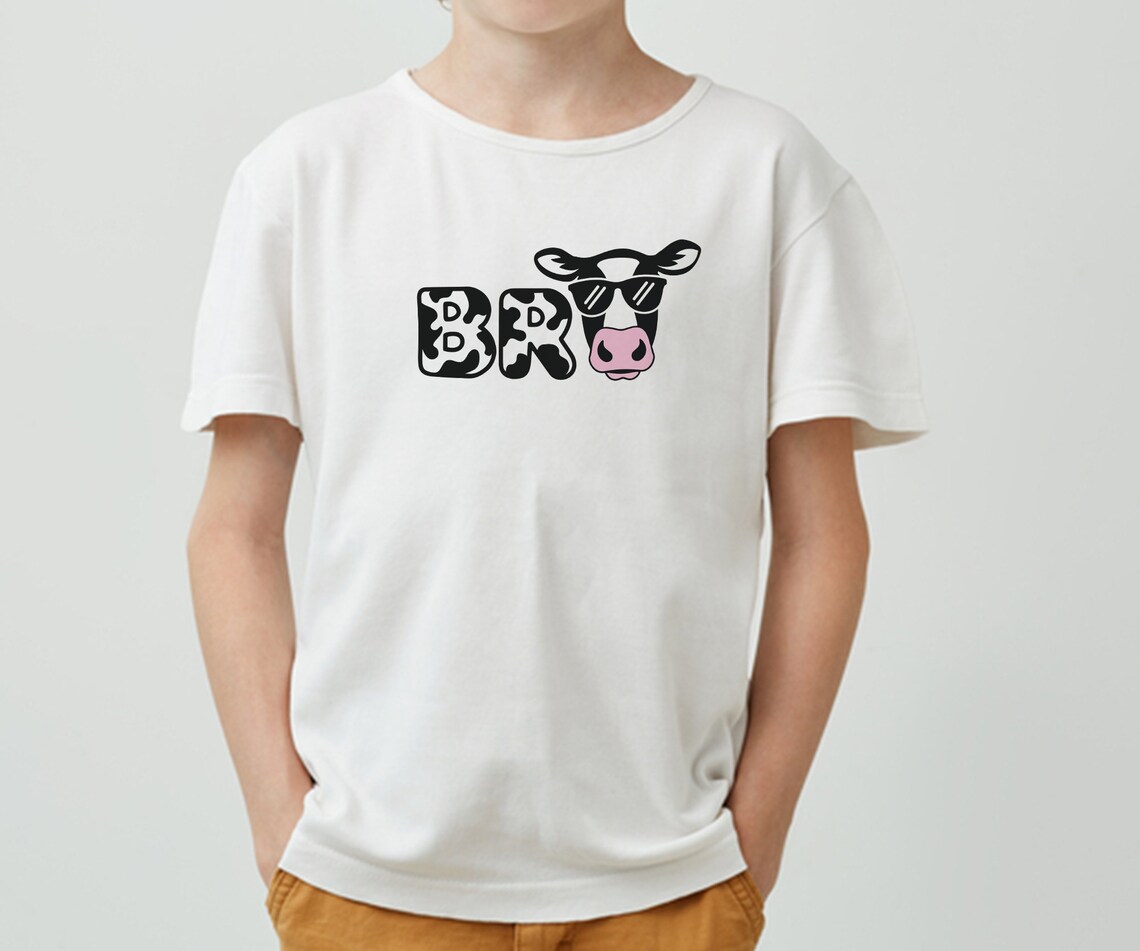 Cow Bro Svg Cow Brother Svg Bro Svg Cow Svg Big Brother - Etsy