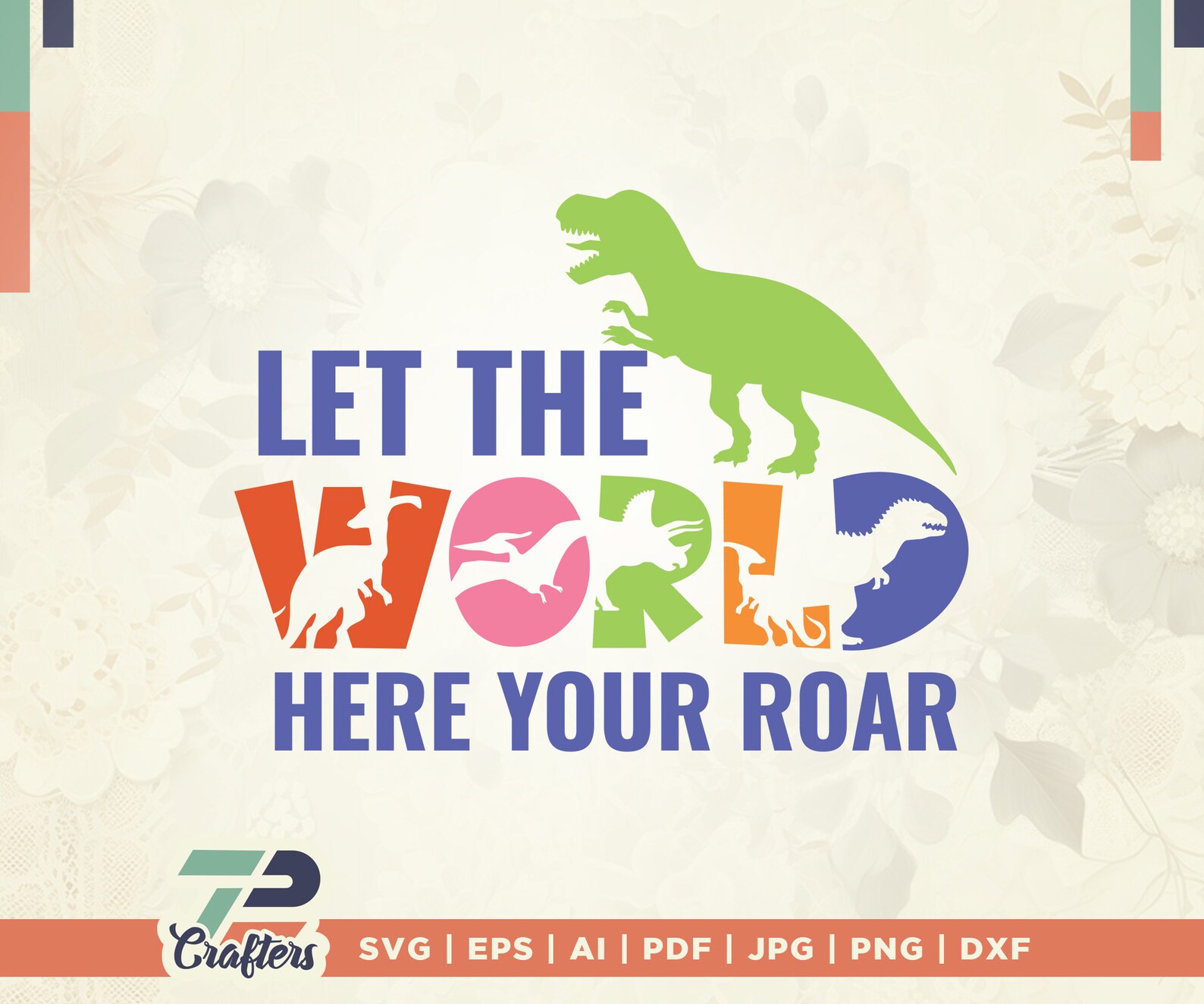 Let the World Here Your Roar Svg World Svg Here Svg Roar - Etsy