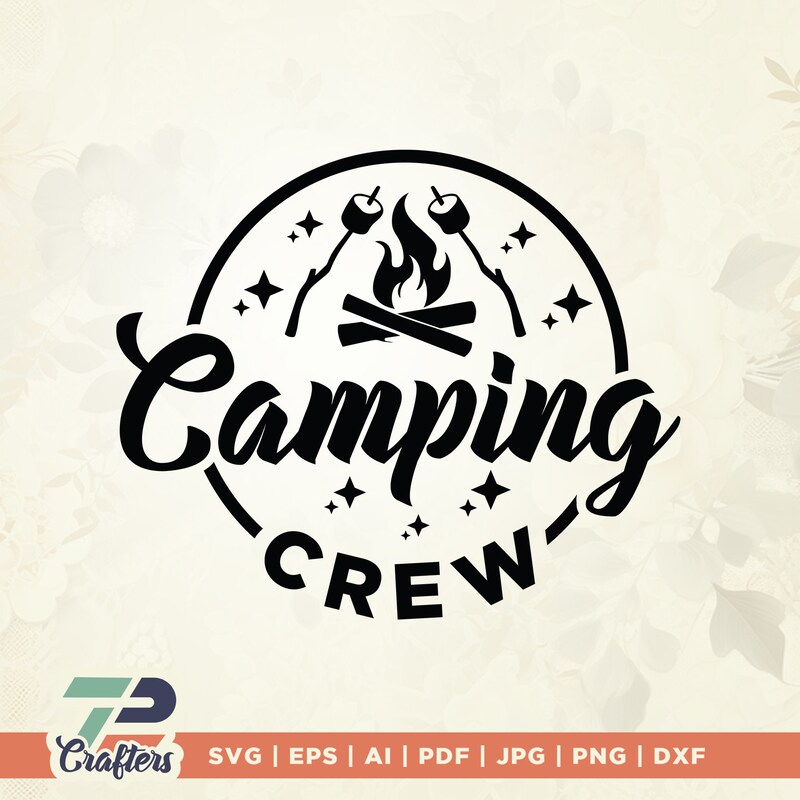 Camping Crew Svg - Etsy