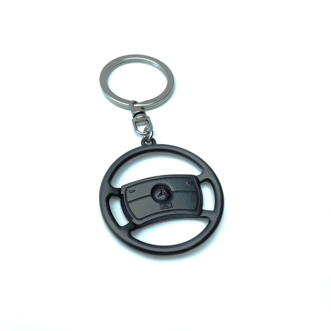 W126 Mercedes-benz Steering Wheel Key Chain (standart Logo) - Etsy