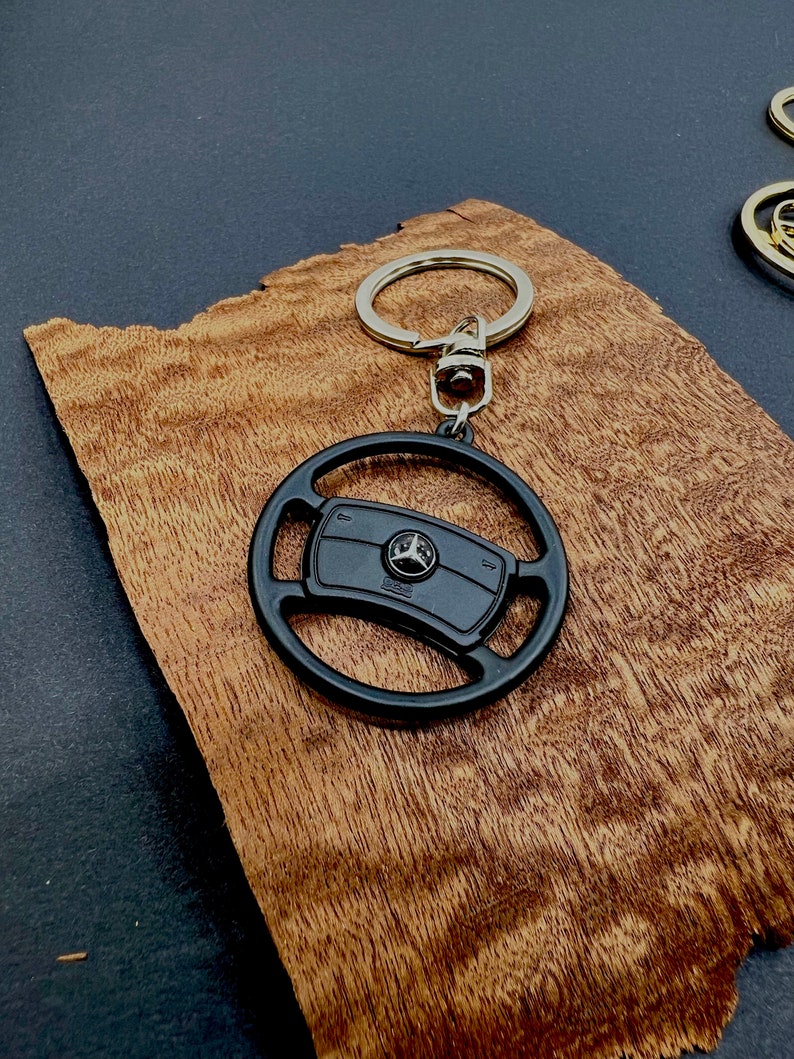 W126 Mercedes-benz Steering Wheel Key Chain - Etsy
