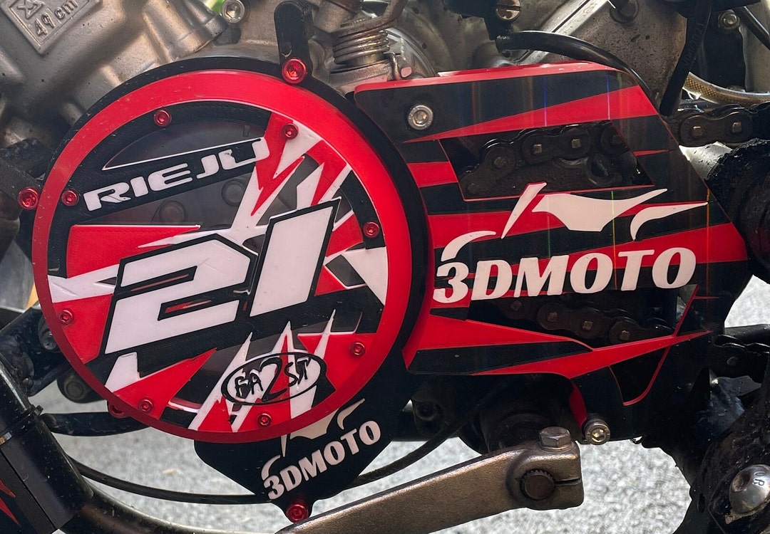 Ignition Cover Kit - Motorcycle Sprocket Cover + Screws - Customizable ...