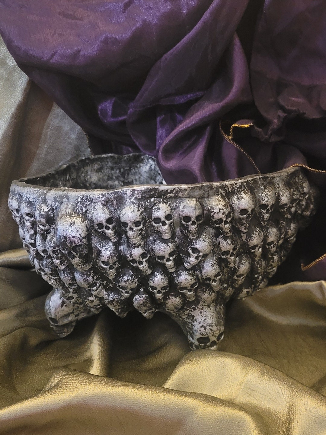 Decorative Skulls Display Bowl - Etsy