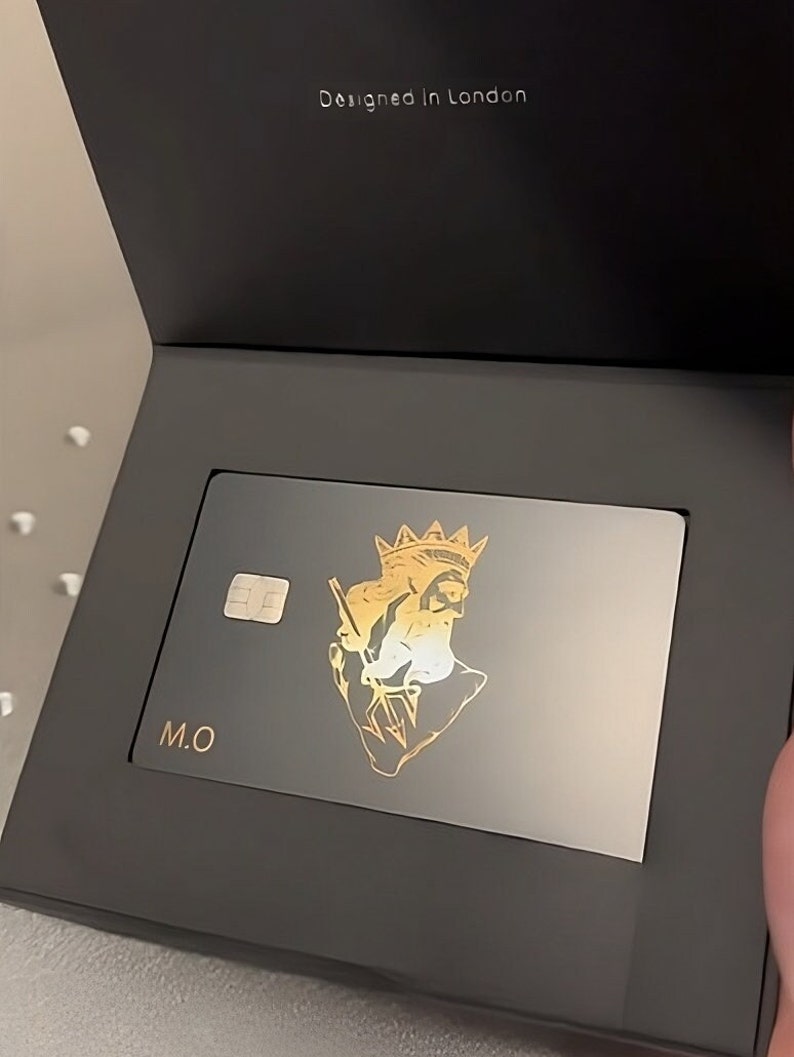 Custom Metal Credit Card Conversion: Laser Engraved, EMV Chip - Etsy