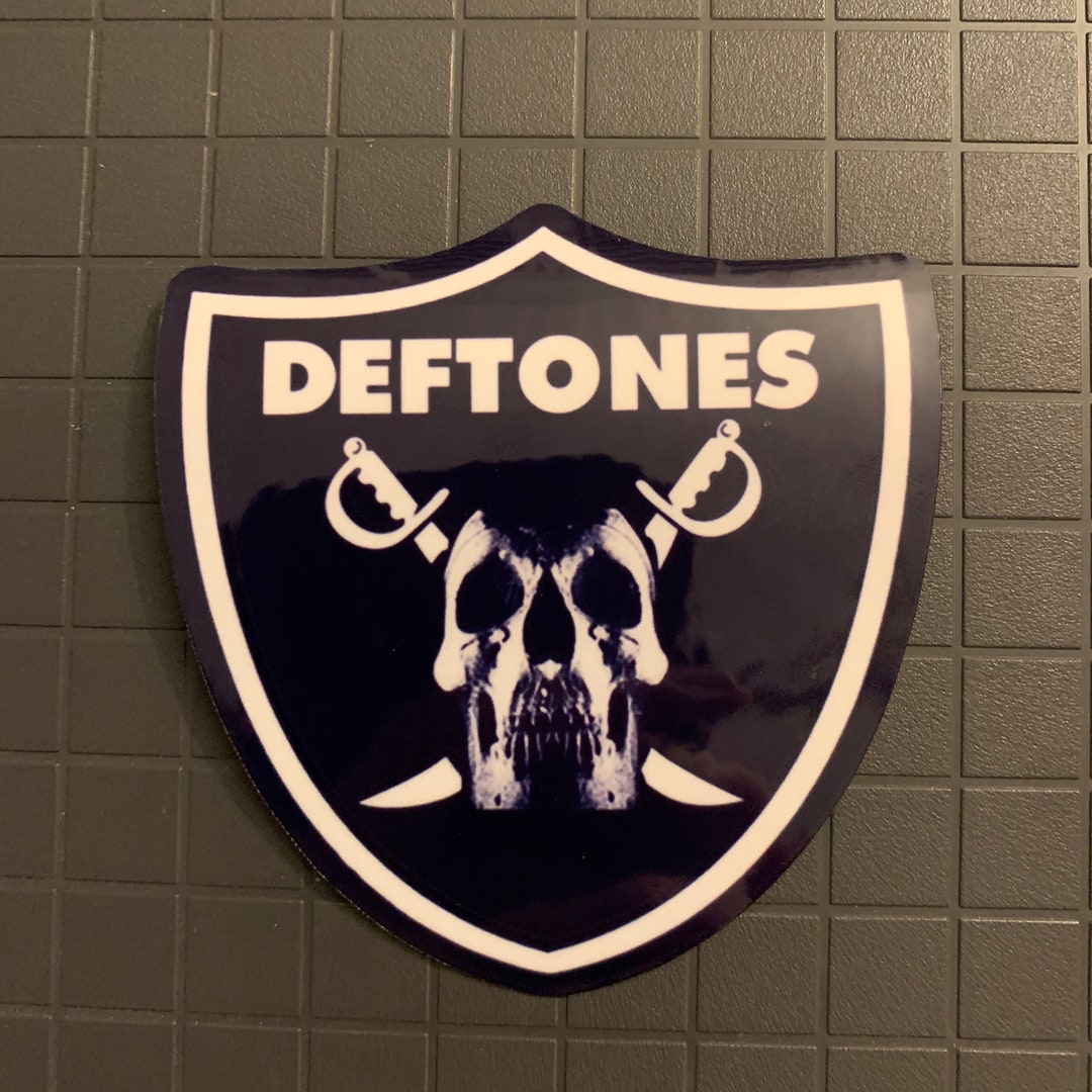 Deftones Raiders Sticker Premium Deftones Decals UV and Water Resistant ...