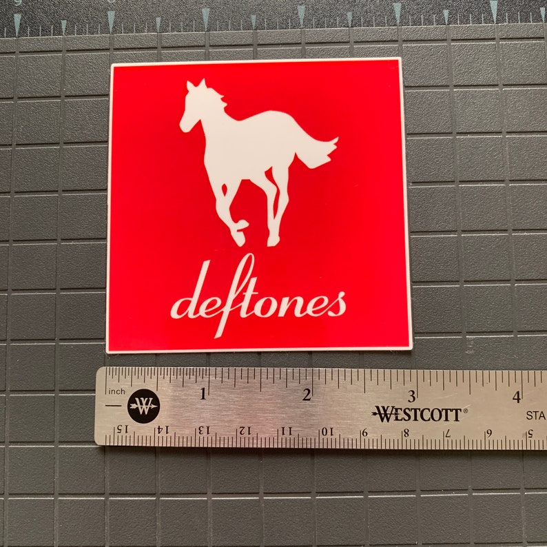 Deftones Sticker White Pony Album Decal 90s Stickers UV and - Etsy