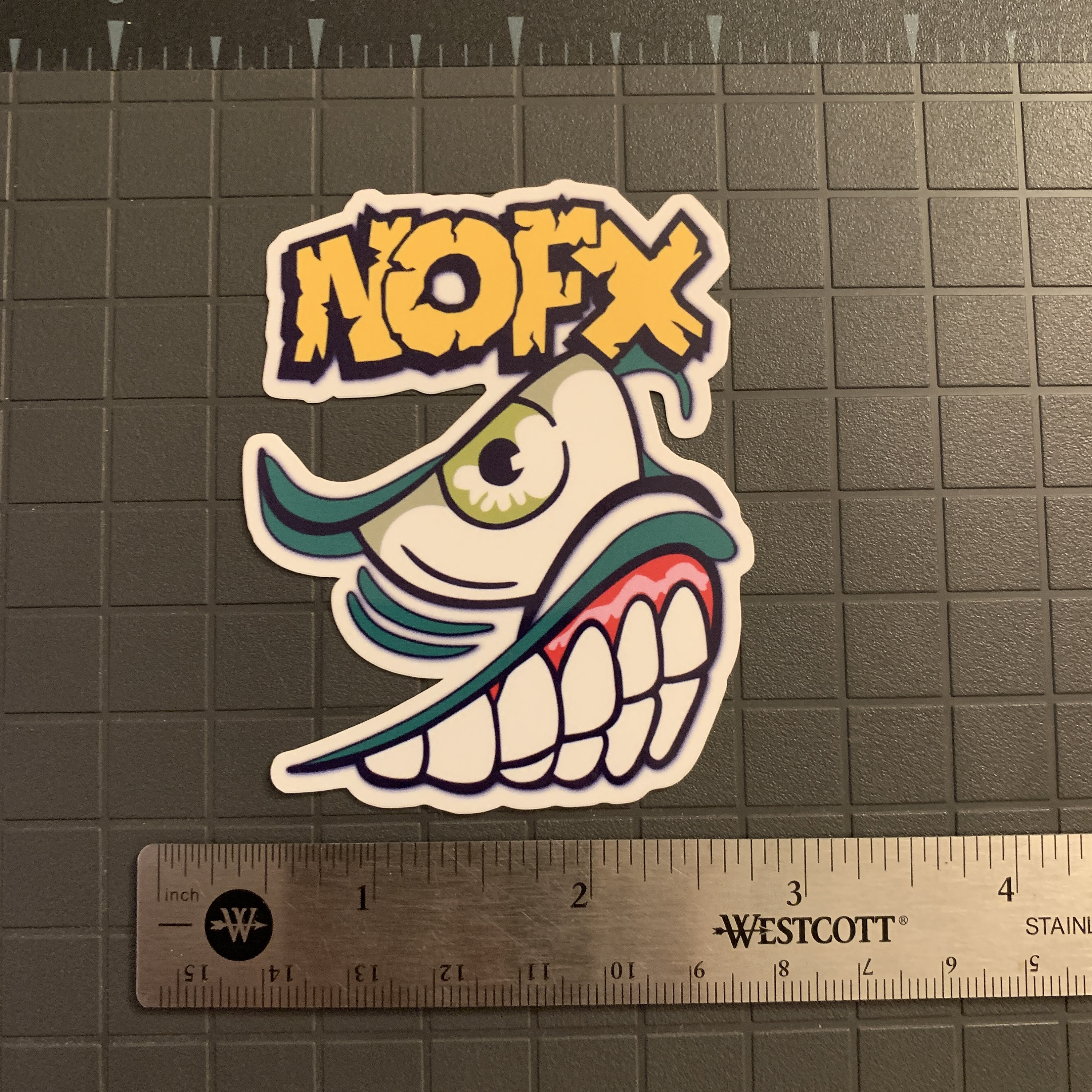 NOFX Punk Band Sticker Premium NOFX Decal UV and Water - Etsy
