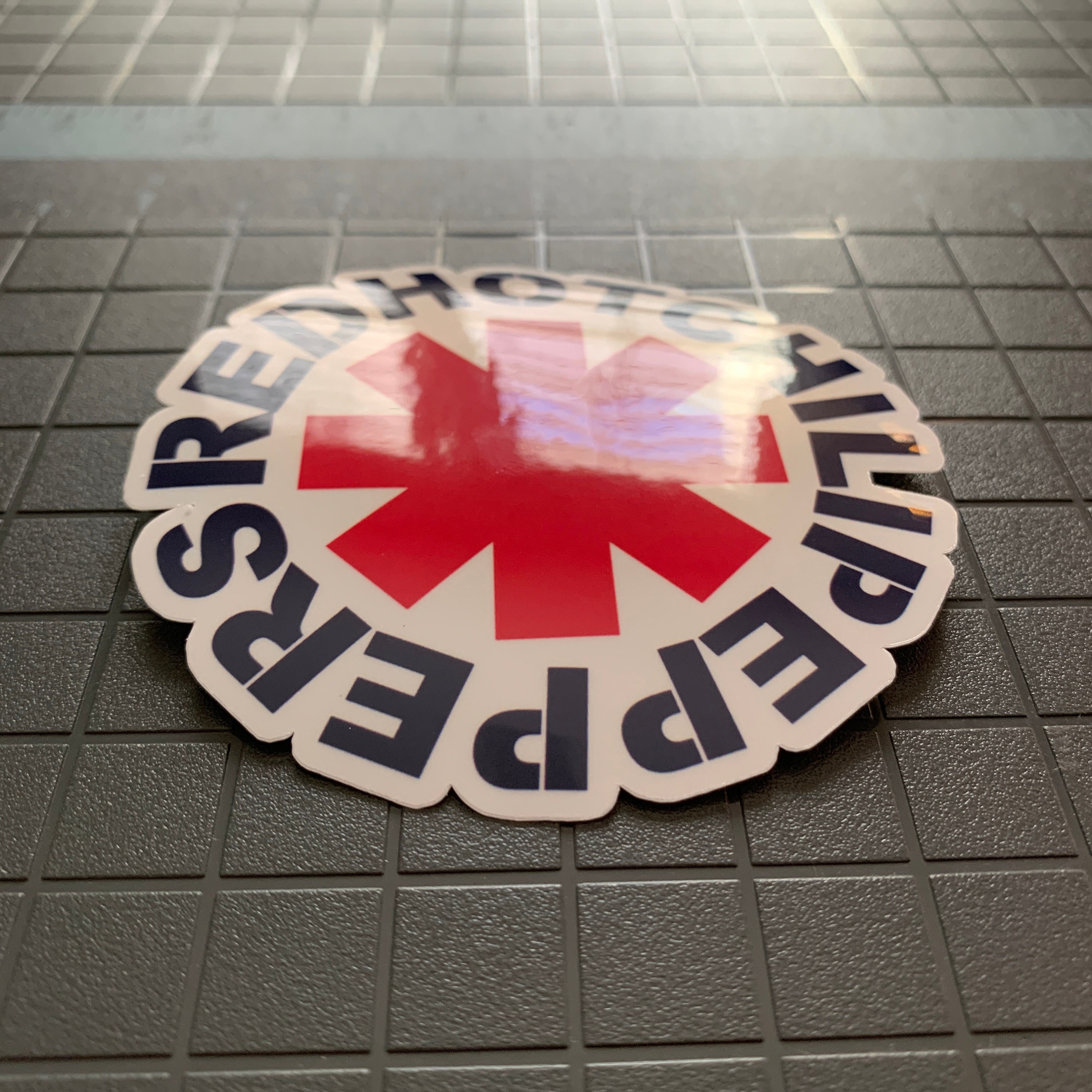 Red Hot Chili Peppers Emblem Sticker Super High Quality RHCP Logo Decal ...