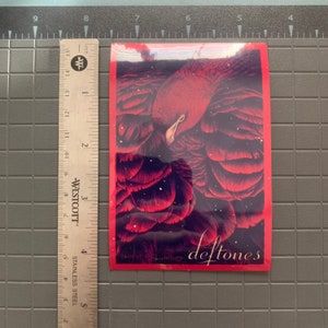 Deftones Red Sticker Ultra Premium Deftones Poster Art Decal UV and ...