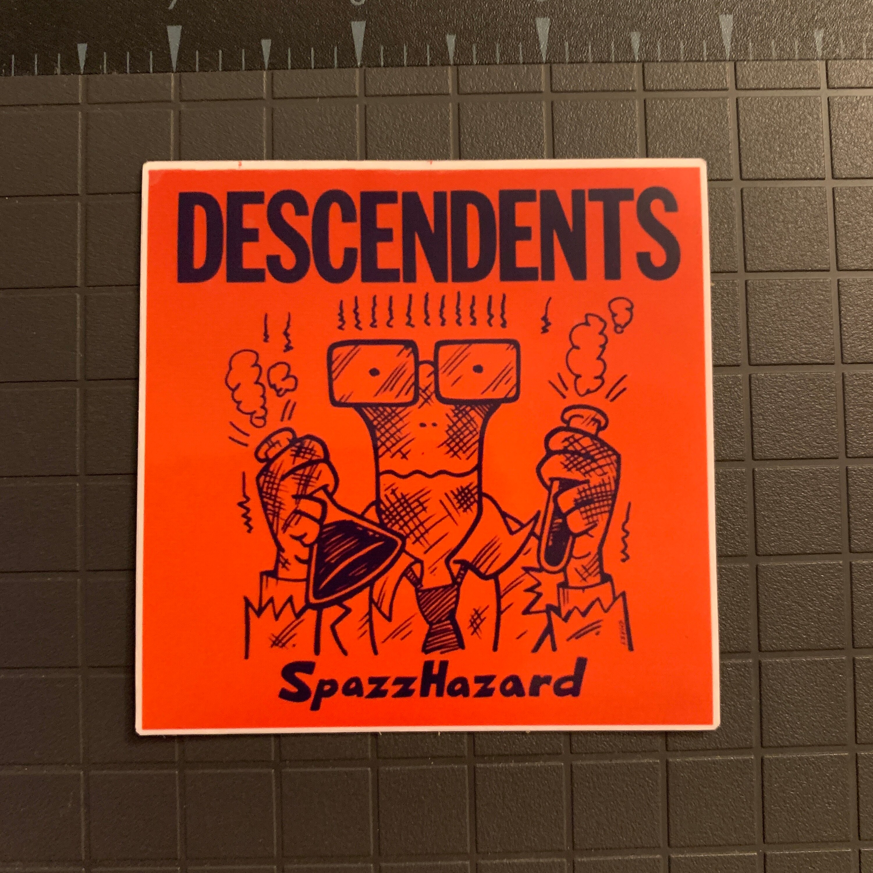 Descendents Sticker Spazzhazard Sticker Punk Band Decal UV and - Etsy