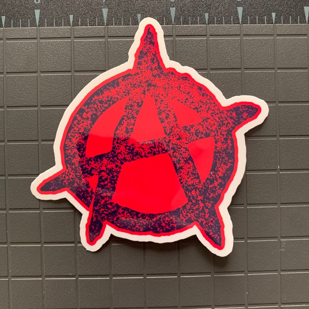 Anarchy Emblem Sticker Ultra Premium Anarchist Decal UV and Water ...