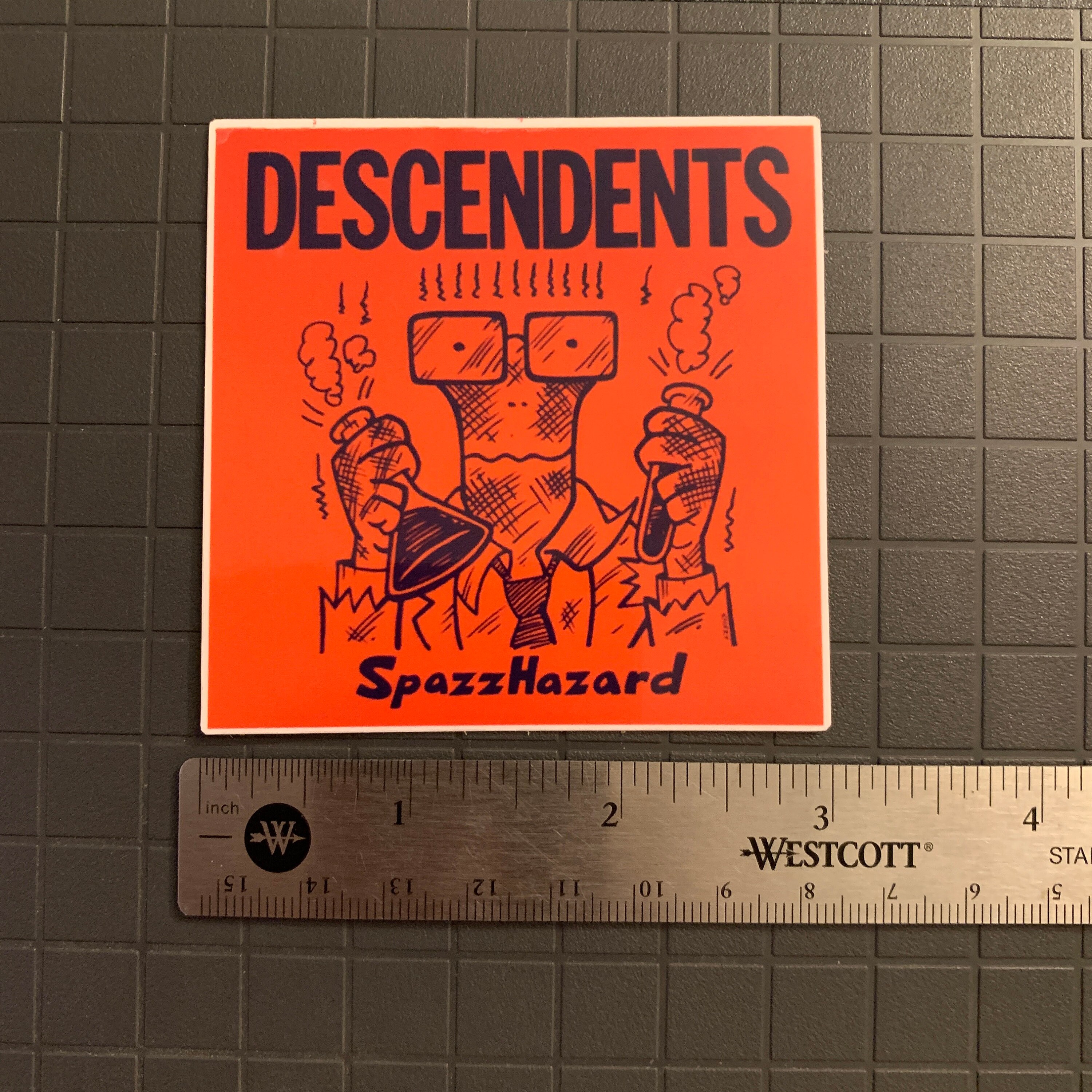 Descendents Sticker Spazzhazard Sticker Punk Band Decal UV and - Etsy
