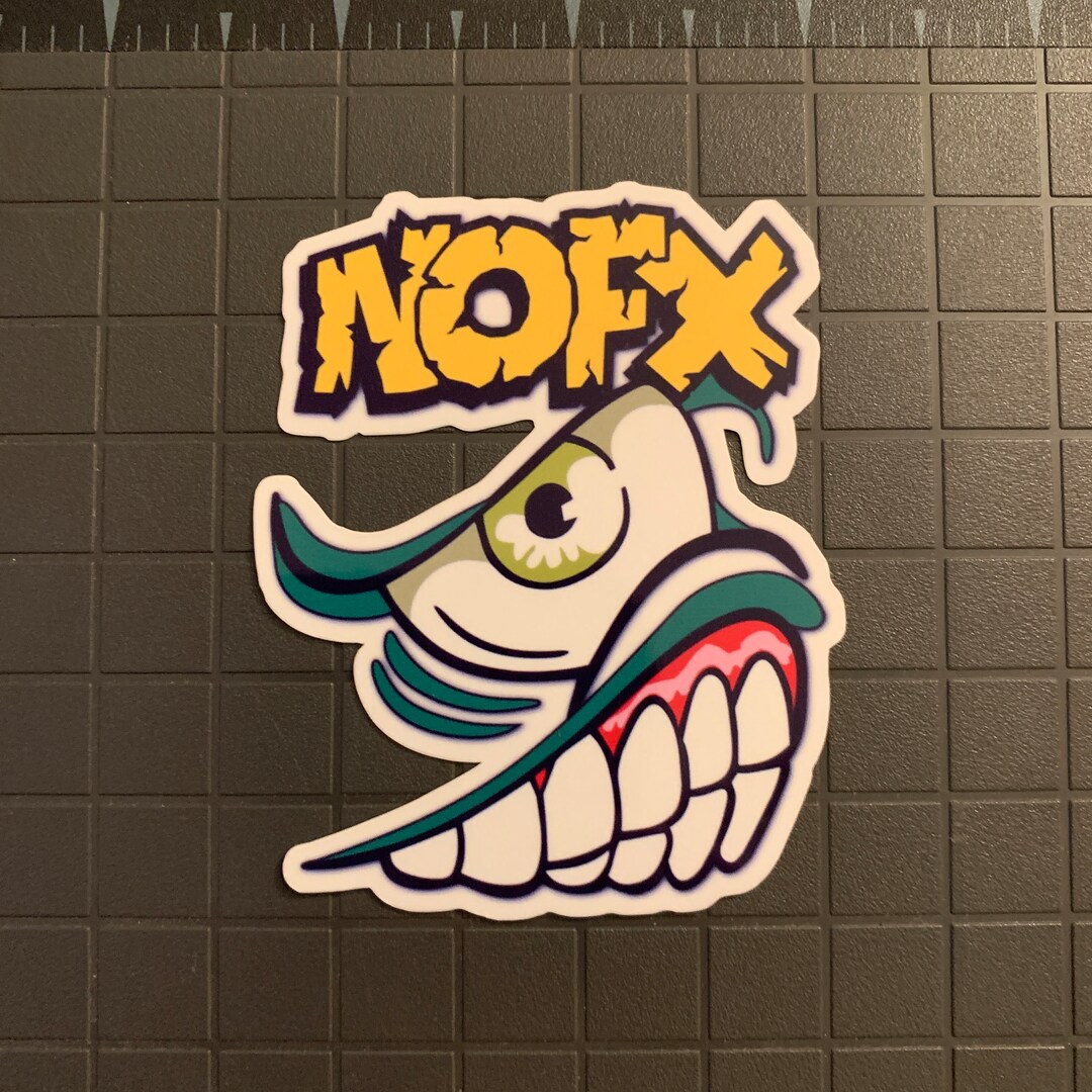 NOFX Punk Band Sticker Premium NOFX Decal UV and Water Resistant Band ...