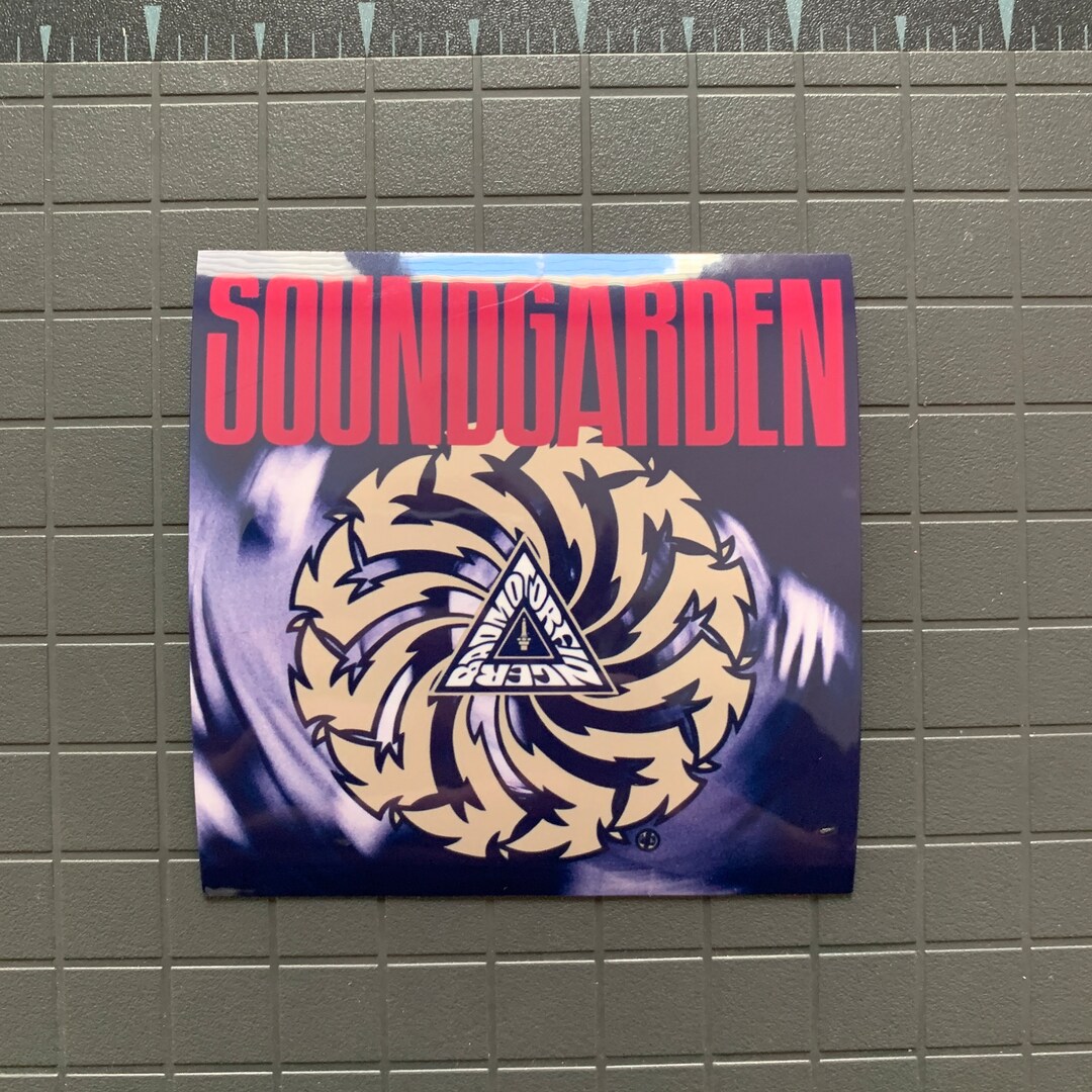 Soundgarden Badmotorfinger Sticker Ultra Premium Decal UV and Water ...