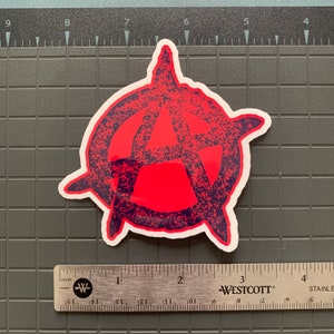 Anarchy Emblem Sticker Ultra Premium Anarchist Decal UV and Water ...
