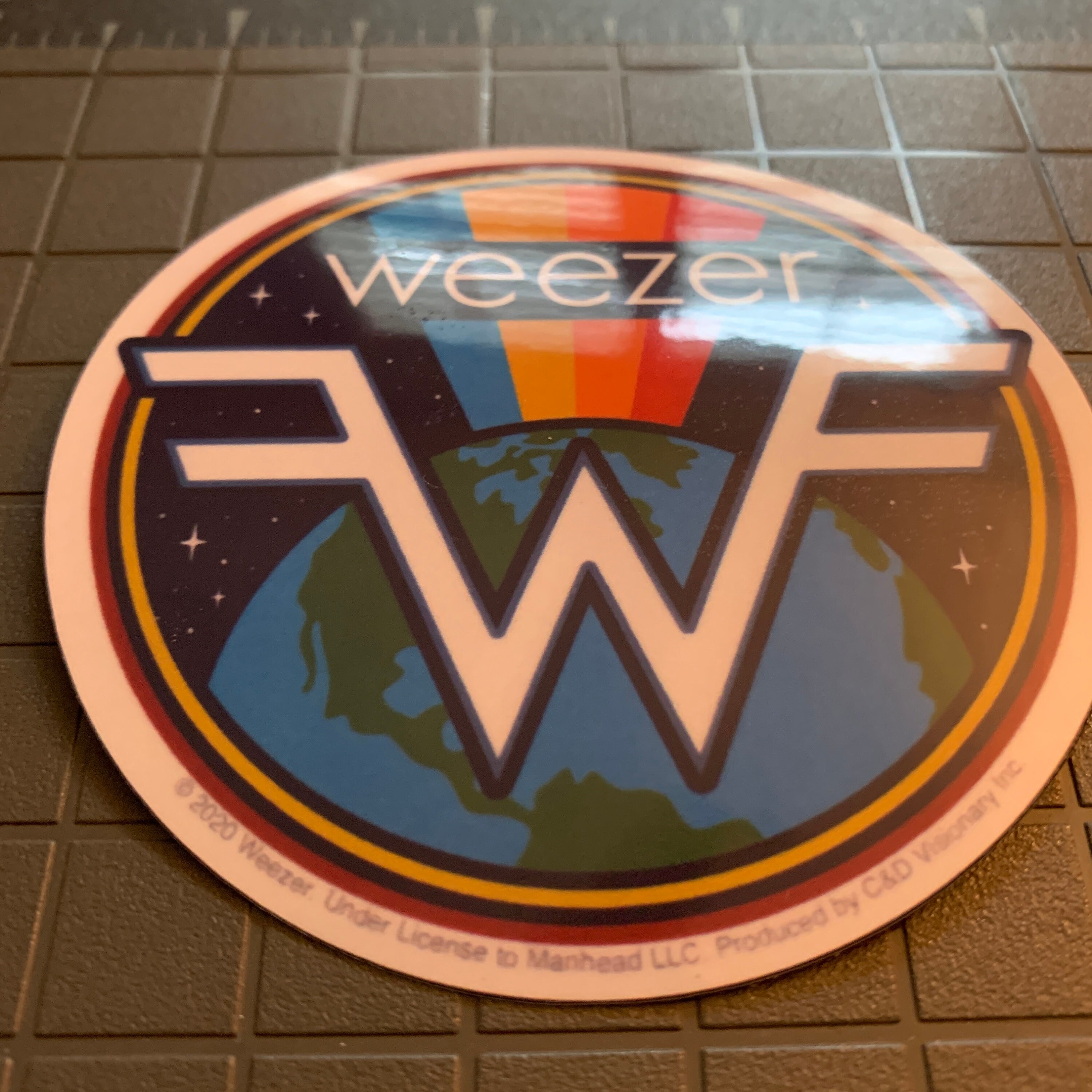 Weezer Emblem Sticker Premium Quality Weezer Decal UV and - Etsy