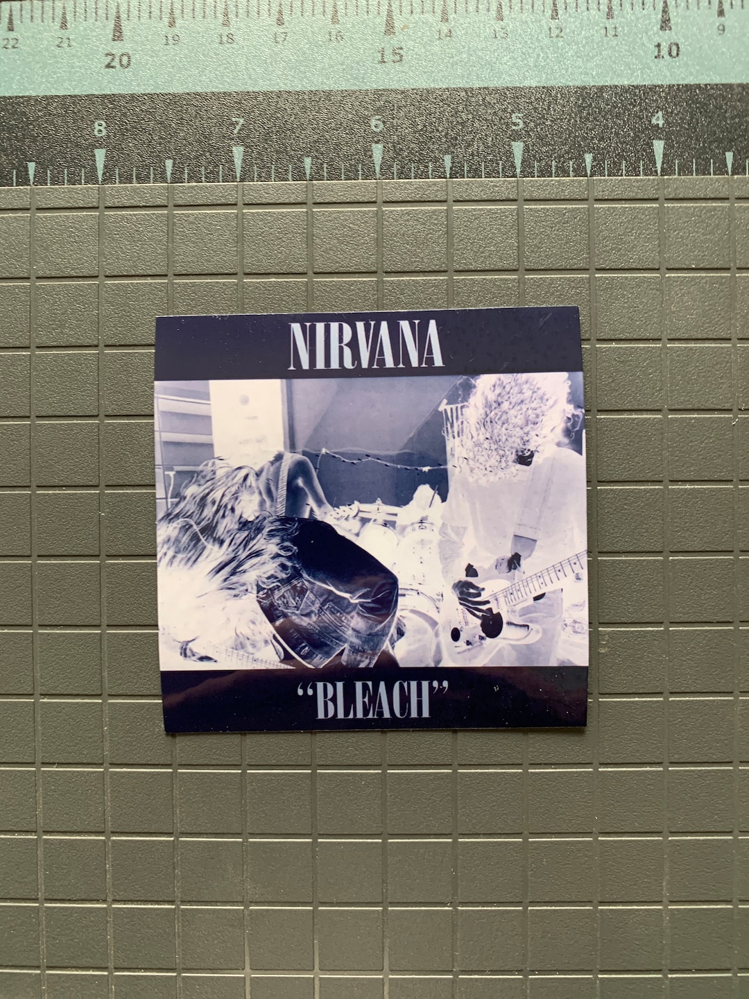 Nirvana Bleach Sticker Premium Nirvana Bleach Album Decal UV and Water ...