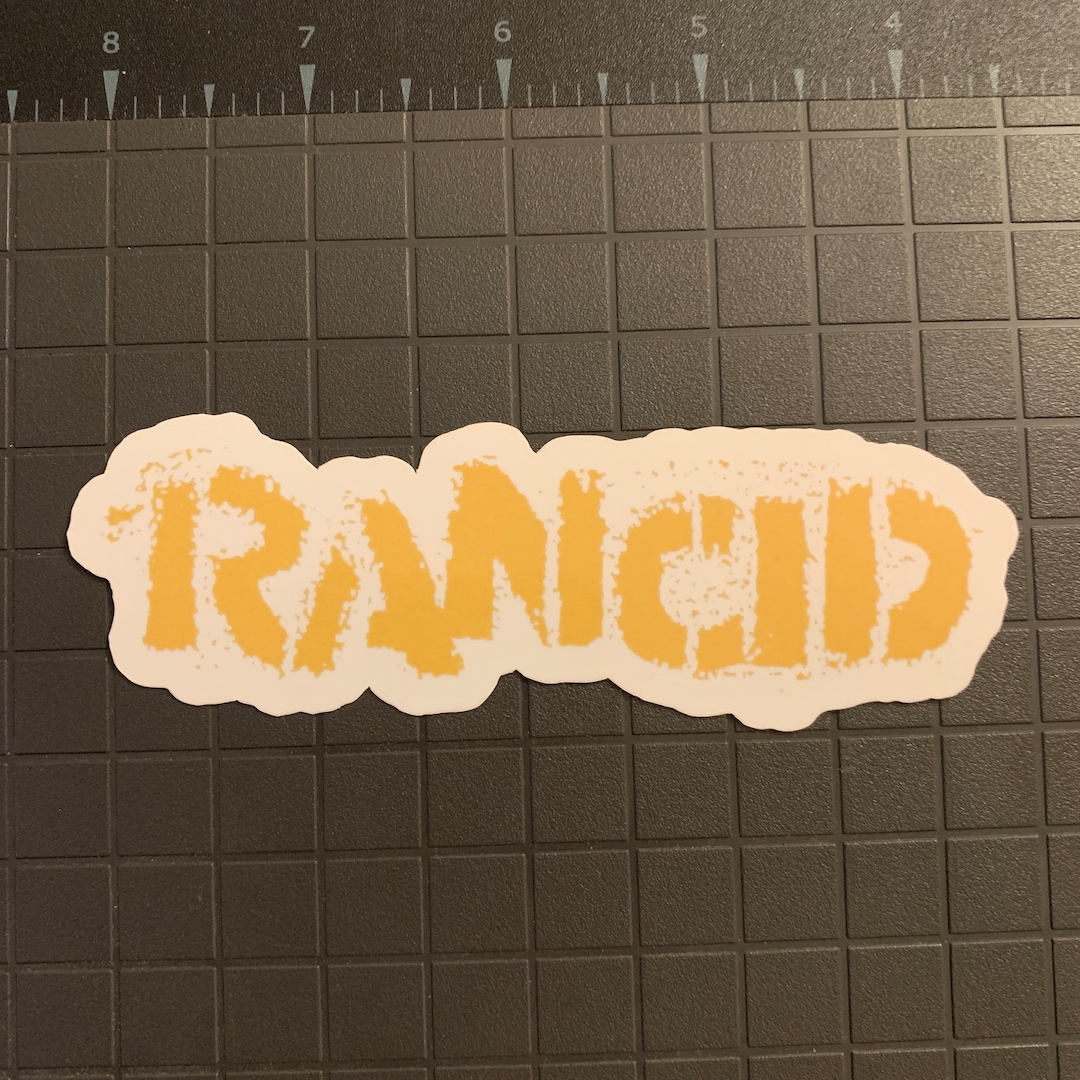 Rancid Sticker Punk Band Premium Decal UV and Water Resistant Stickers ...