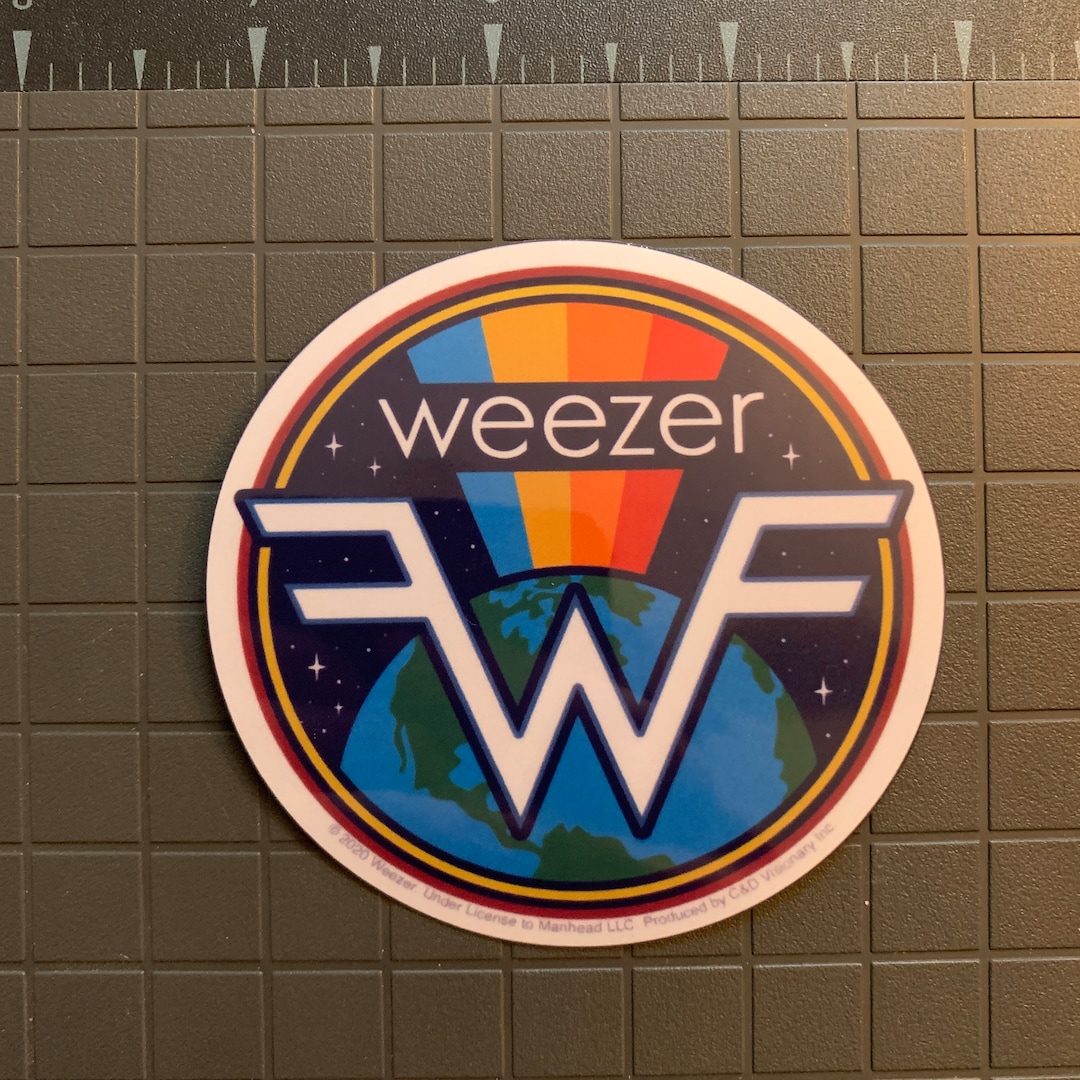 Weezer Emblem Sticker Premium Quality Weezer Decal UV and Water ...