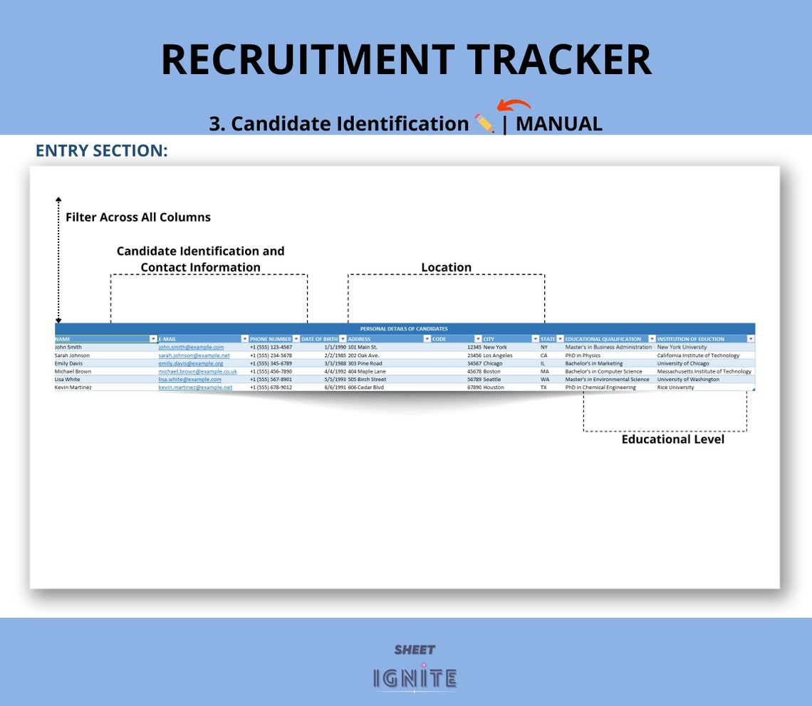 Hiring Tracker: Comprehensive HR Dashboard for Recruitment Analysis ...