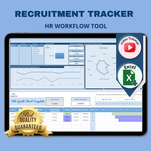 Hiring Tracker: Comprehensive HR Dashboard for Recruitment Analysis ...
