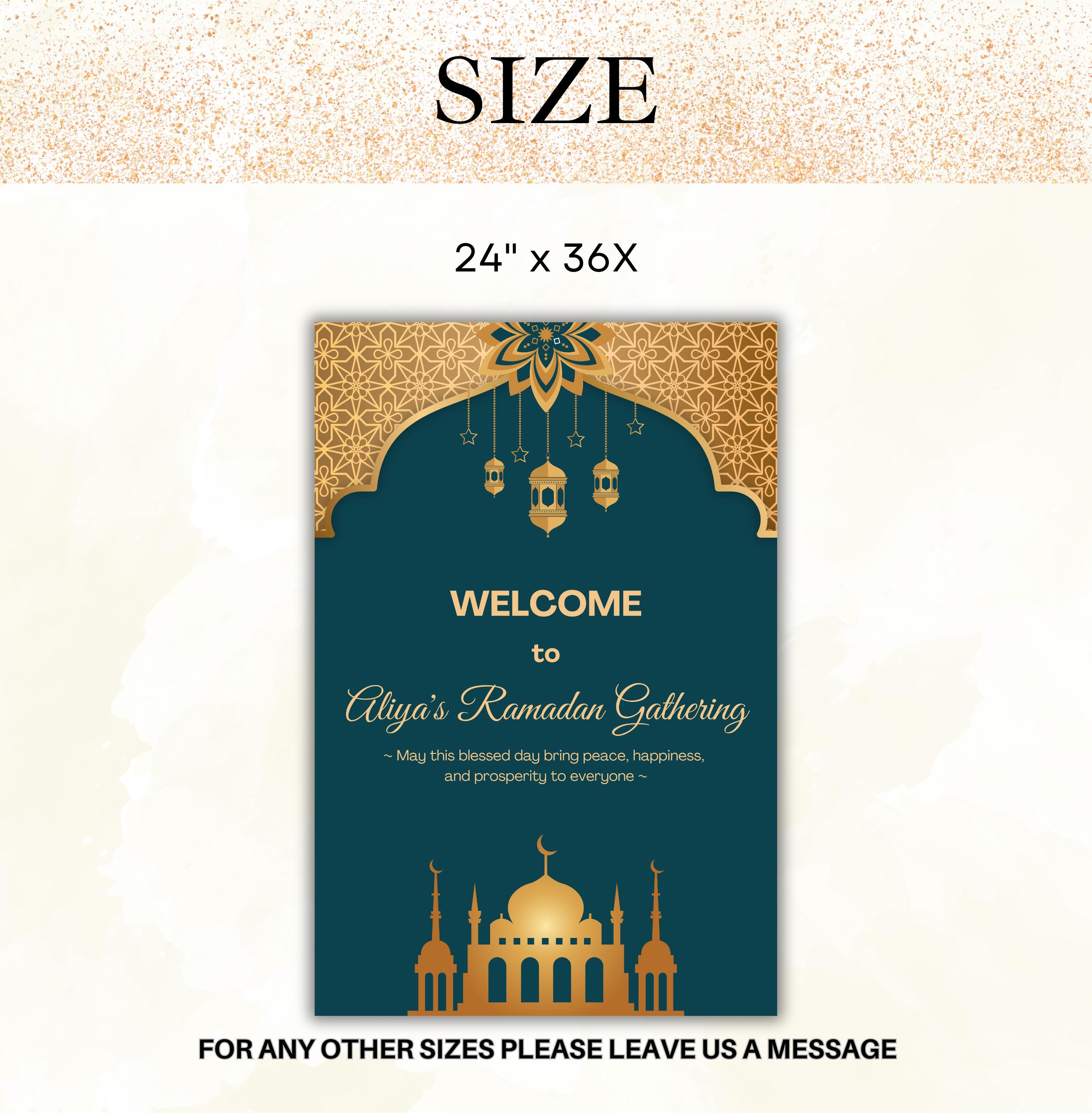 Ramadan Iftar Sign, Ramadan & Eid Decorations, Iftar Party Decor, Eid ...