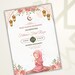 Roza Kushai Invitation, First Roza Celebration Invite, Editable Ramadan ...