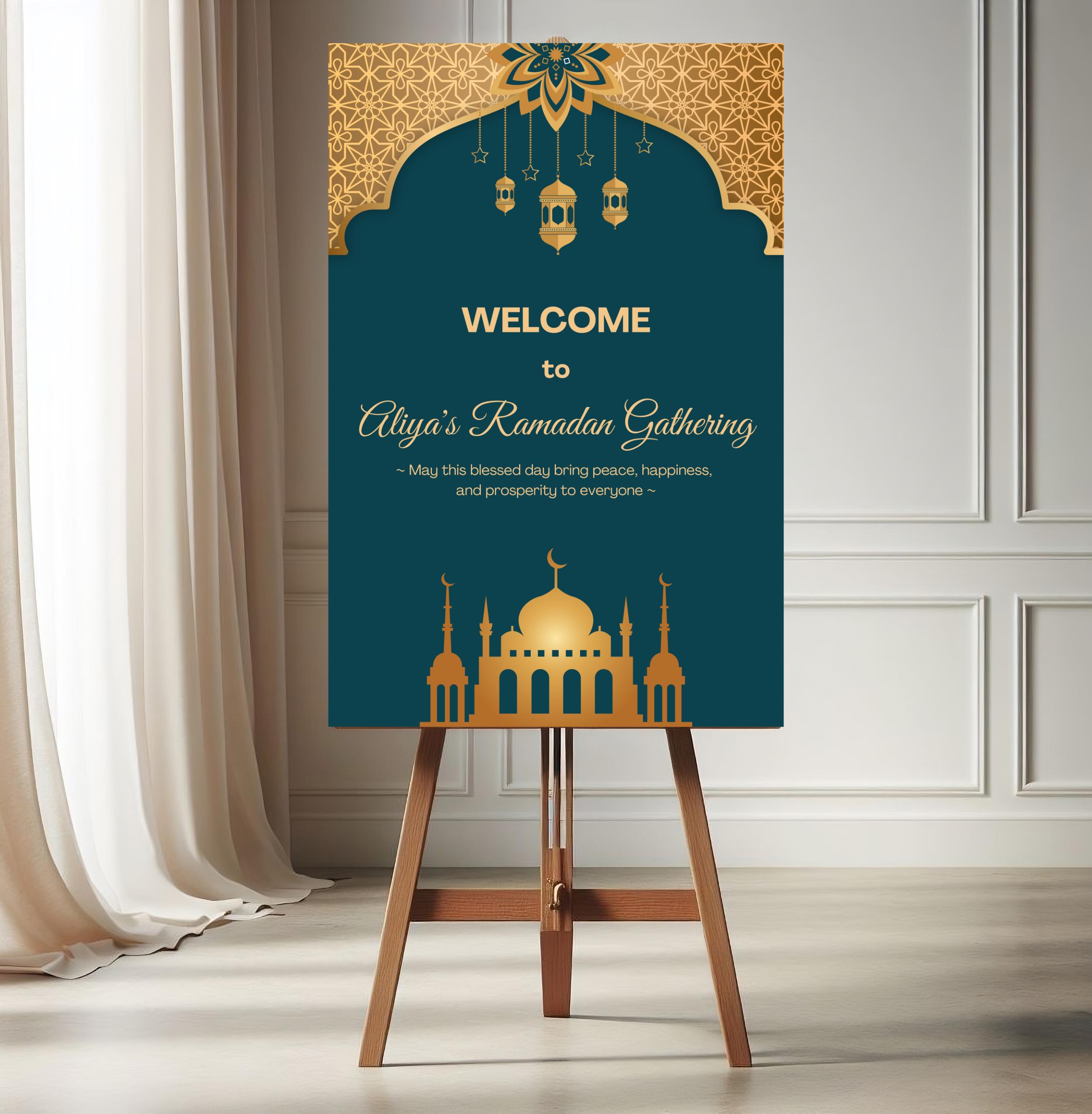 Ramadan Iftar Sign, Ramadan & Eid Decorations, Iftar Party Decor, Eid ...