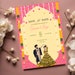 Indian Wedding Invitation Card, Punjabi Wedding Invitation, Save the ...