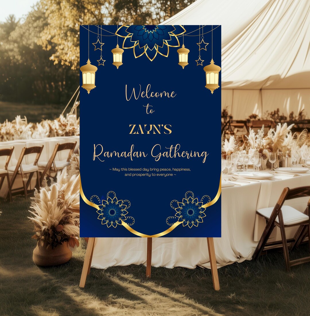 Ramadan Iftar Sign, Ramadan & Eid Decorations, Iftar Party Decor, Eid ...