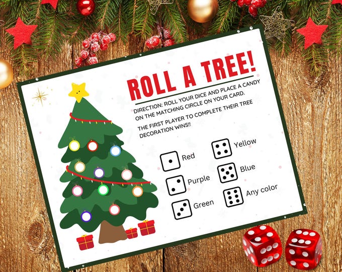 Printable Roll a Gingerbread Man Preschool Dice Game for Prek and ...