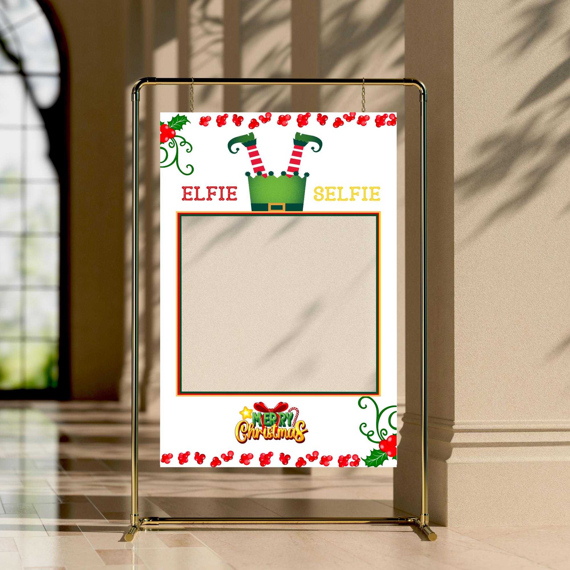 Christmas Photo Booth Template, Custom Family Photo Booth, Christmas ...
