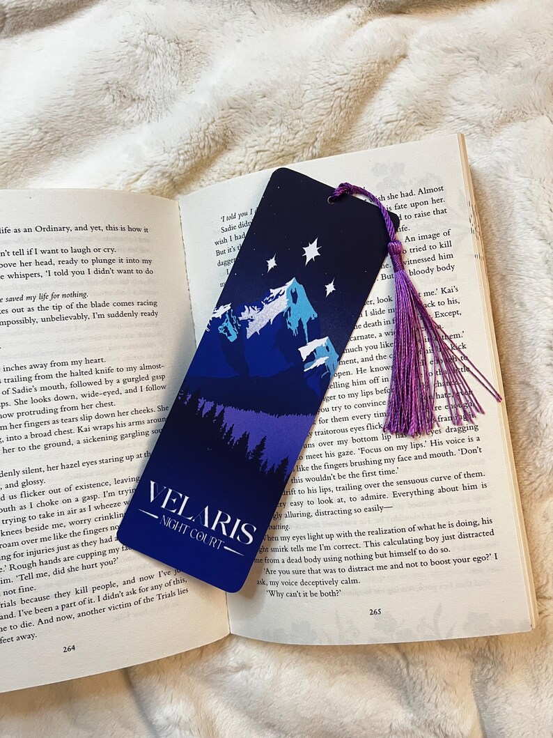 Velaris Bookmark | A Court of Thorns and Roses - Etsy